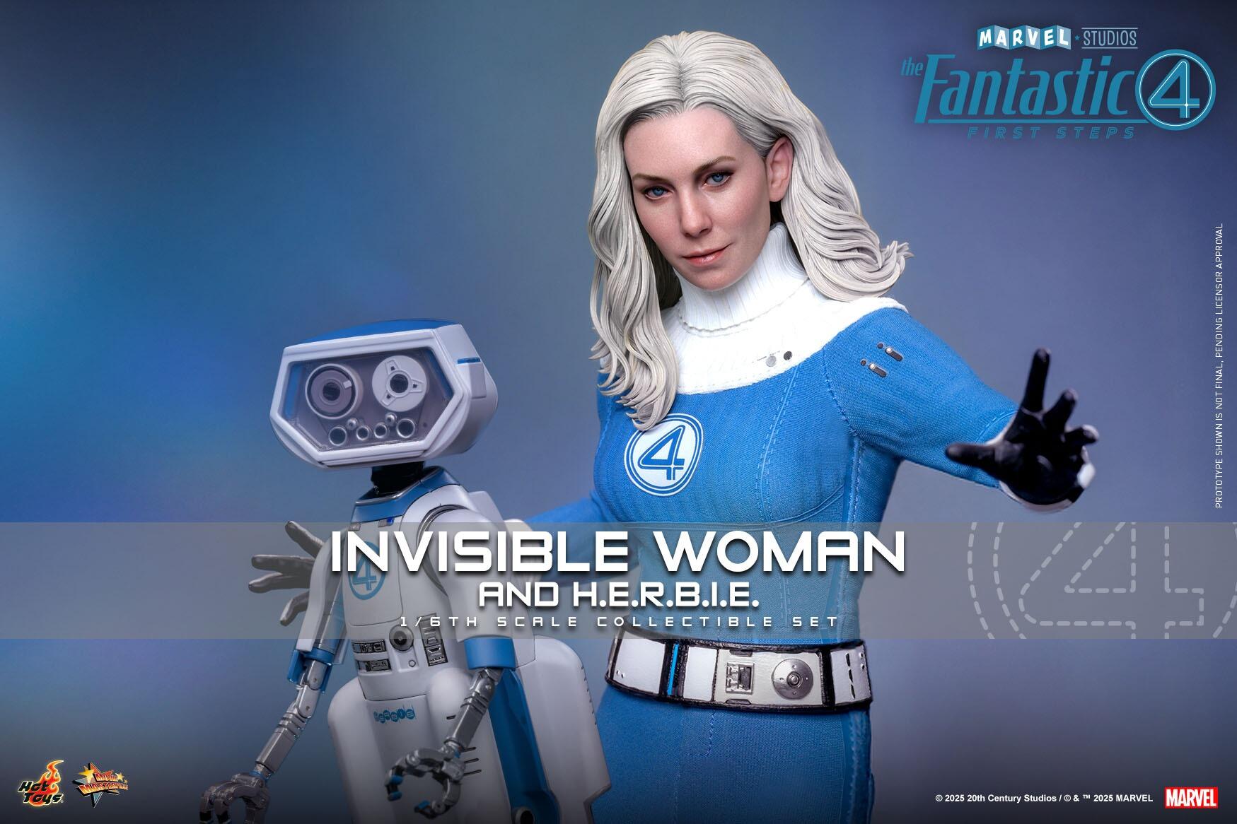 *PRE-ORDER Invisible Woman (With H.E.R.B.I.E.) - Fantastic Four: First ...