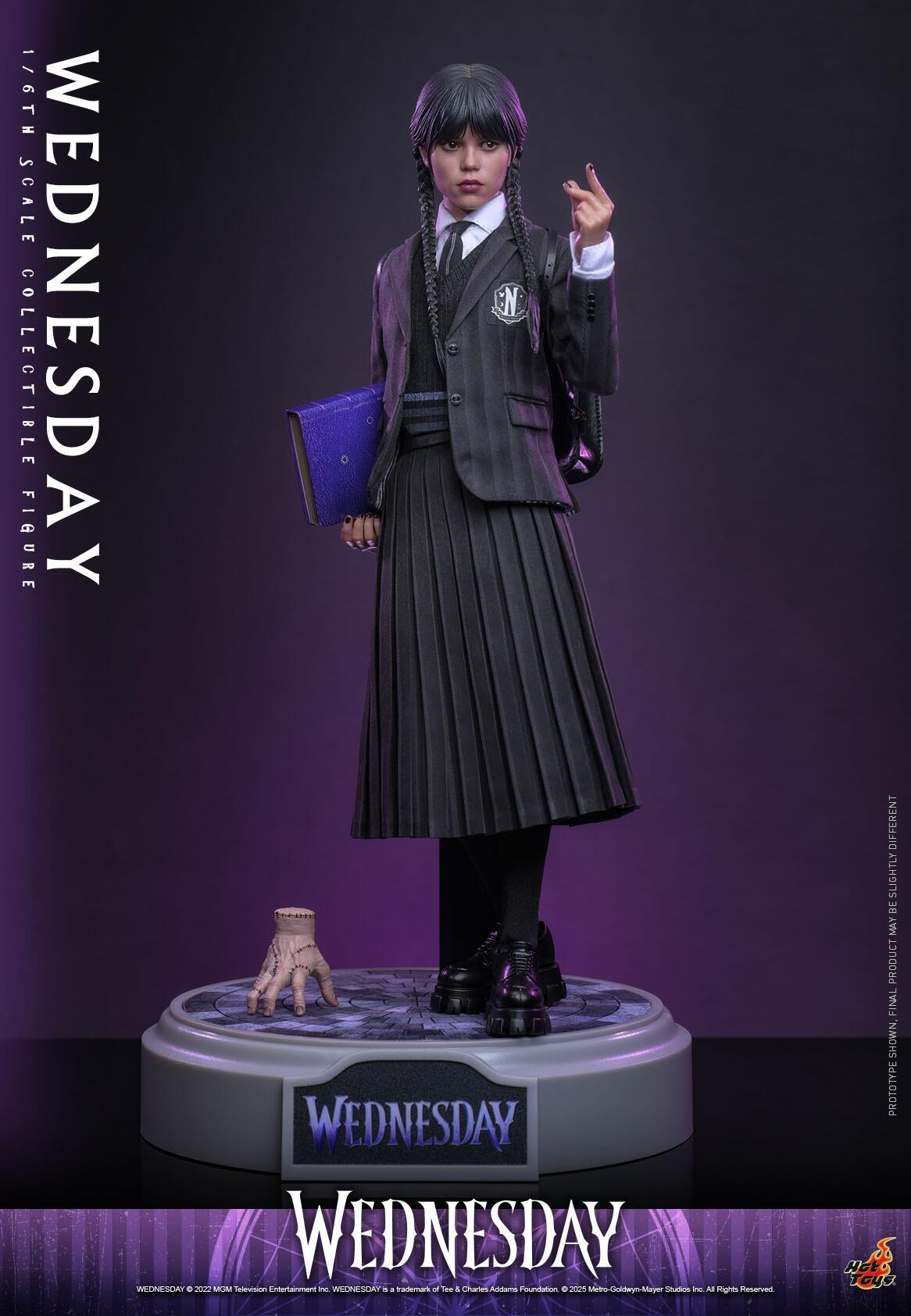 Wednesday Addams - Wednesday Hot Toys Collectibles 1/6 Scale Action Figure