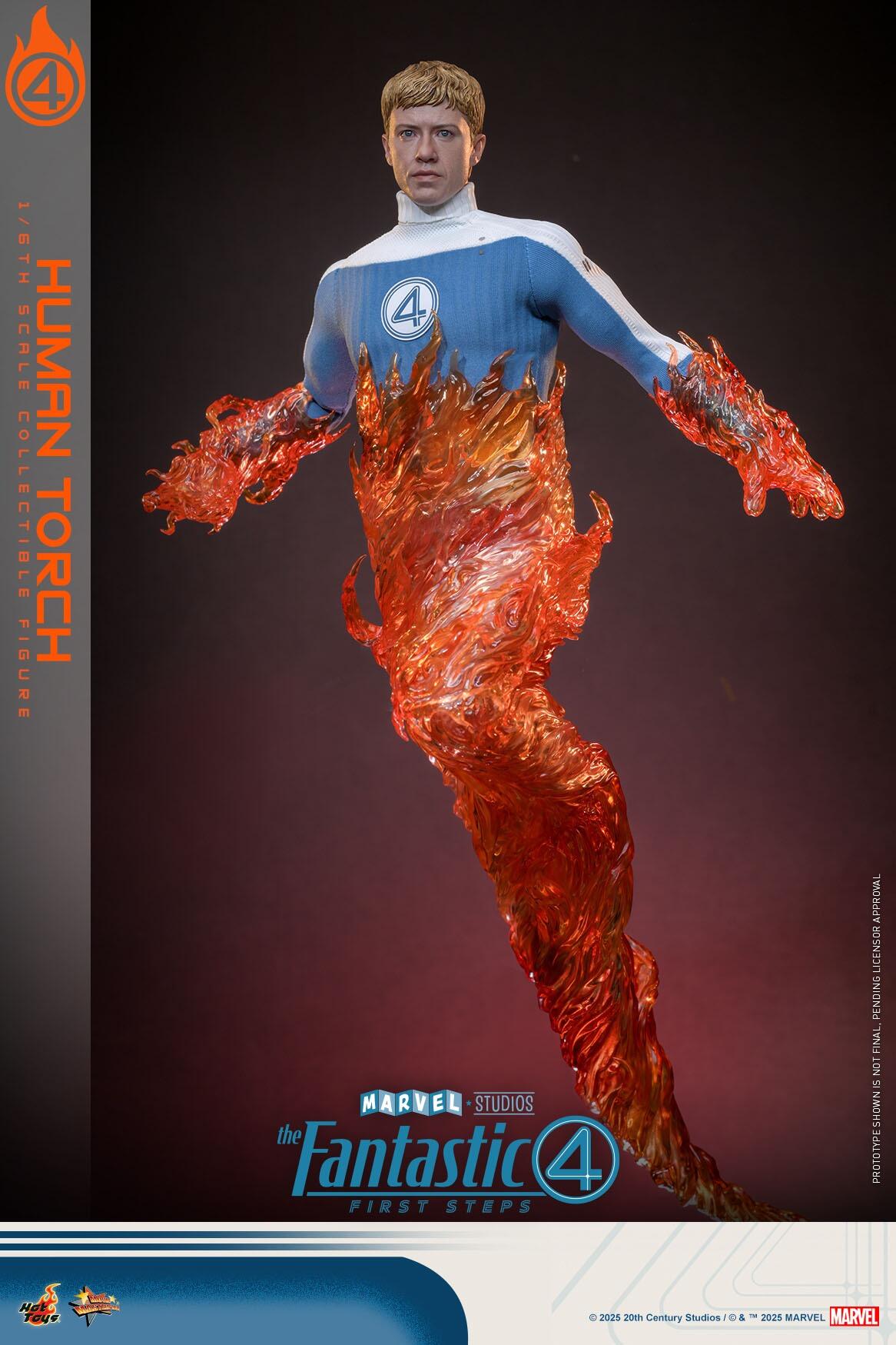 *PRE-ORDER Human Torch - Fantastic Four: First Steps Marvel Hot Toys Collectibles 1/6 Scale ...