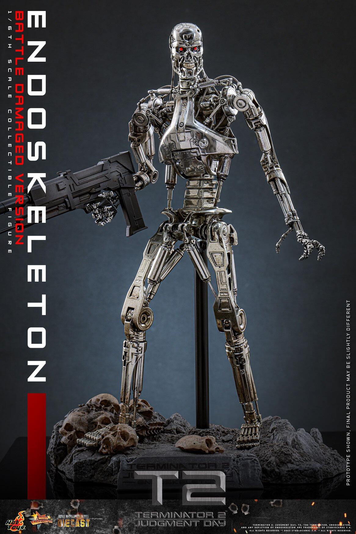 *PRE-ORDER Endoskeleton (Battle Damaged) - Terminator 2 Hot Toys ...