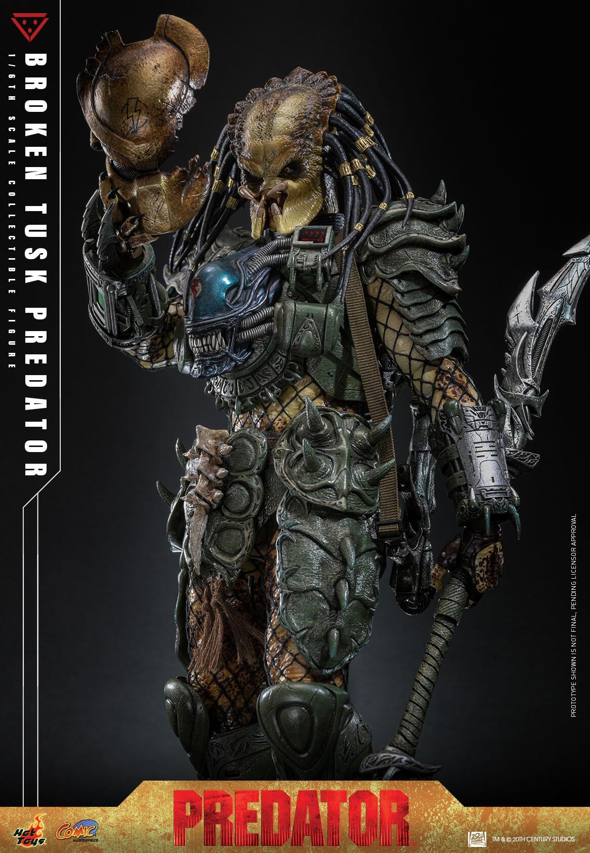 *PRE-ORDER Broken Tusk Predator - Aliens V Predator Hot Toys ...