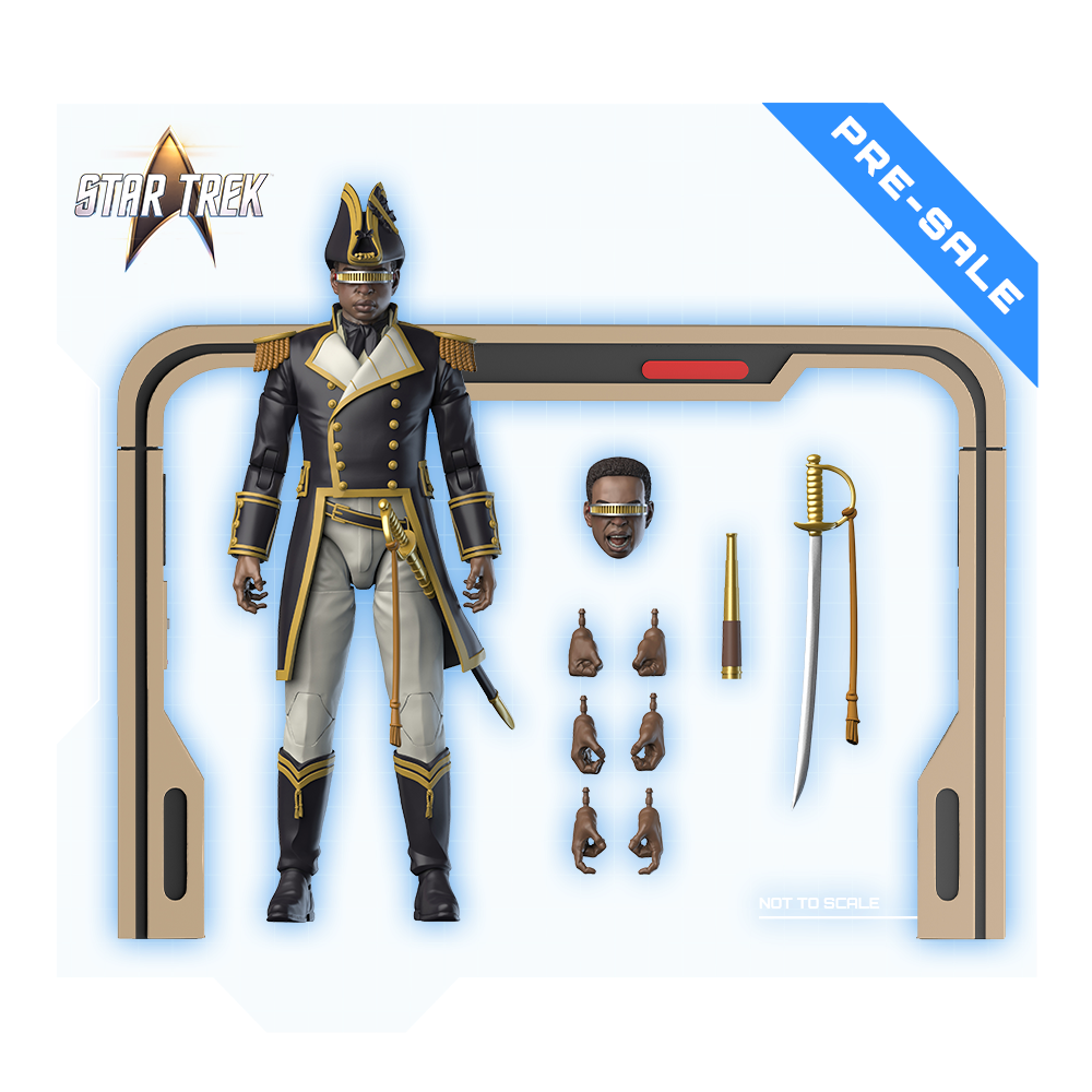 *PRE-ORDER Star Trek Action Figure Wave 2 - Lieutenant Commander Geordi ...