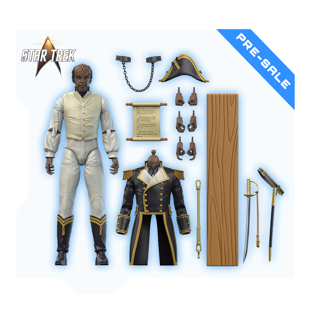 *PRE-ORDER Star Trek Action Figure Wave 2 - Lieutenant Commander Worf