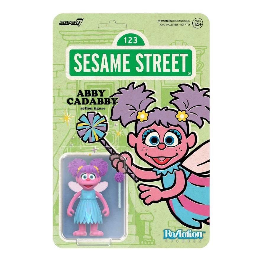 Sesame Street ReAction Action Figure Wave 5 - Abby Cadabby