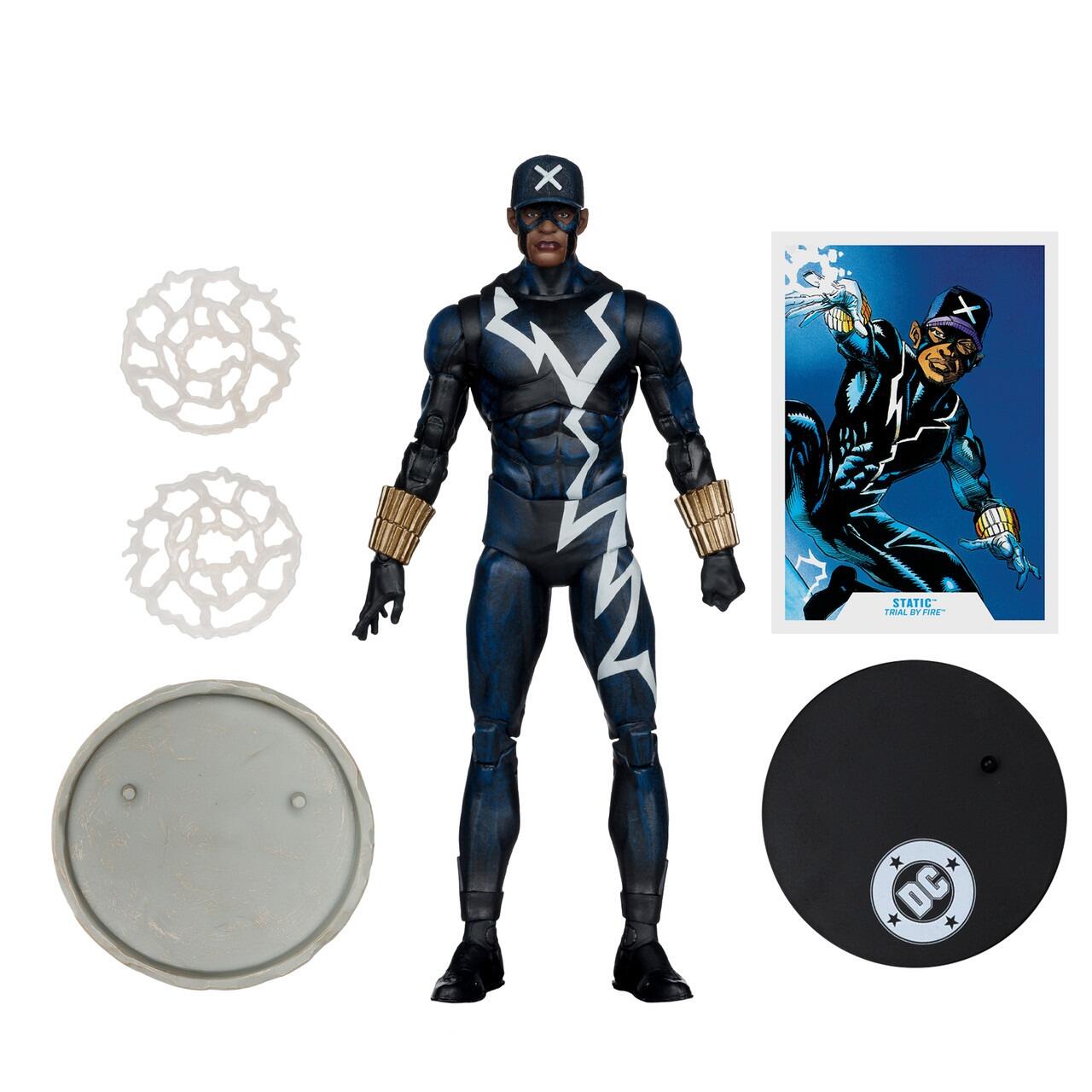 DC Multiverse 7 Inch Action Figure - Static Shock (Gold Label)