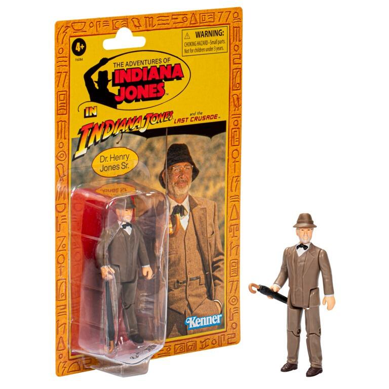 Indiana Jones Retro Action Figure - Dr. Henry Jones Sr. (The Last ...