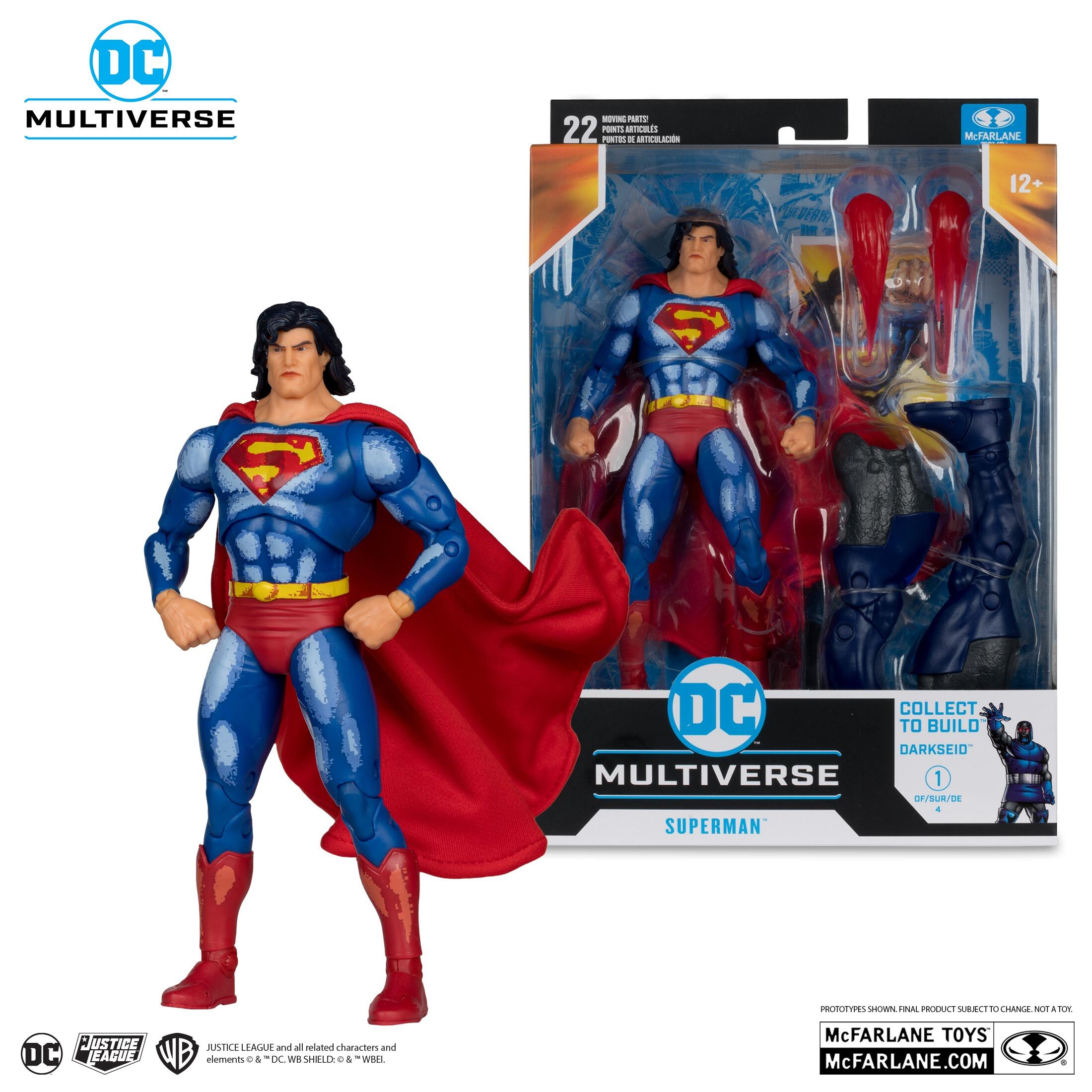 DC Multiverse Justice League Task Force BAF 7 Inch Action Figure - Superman