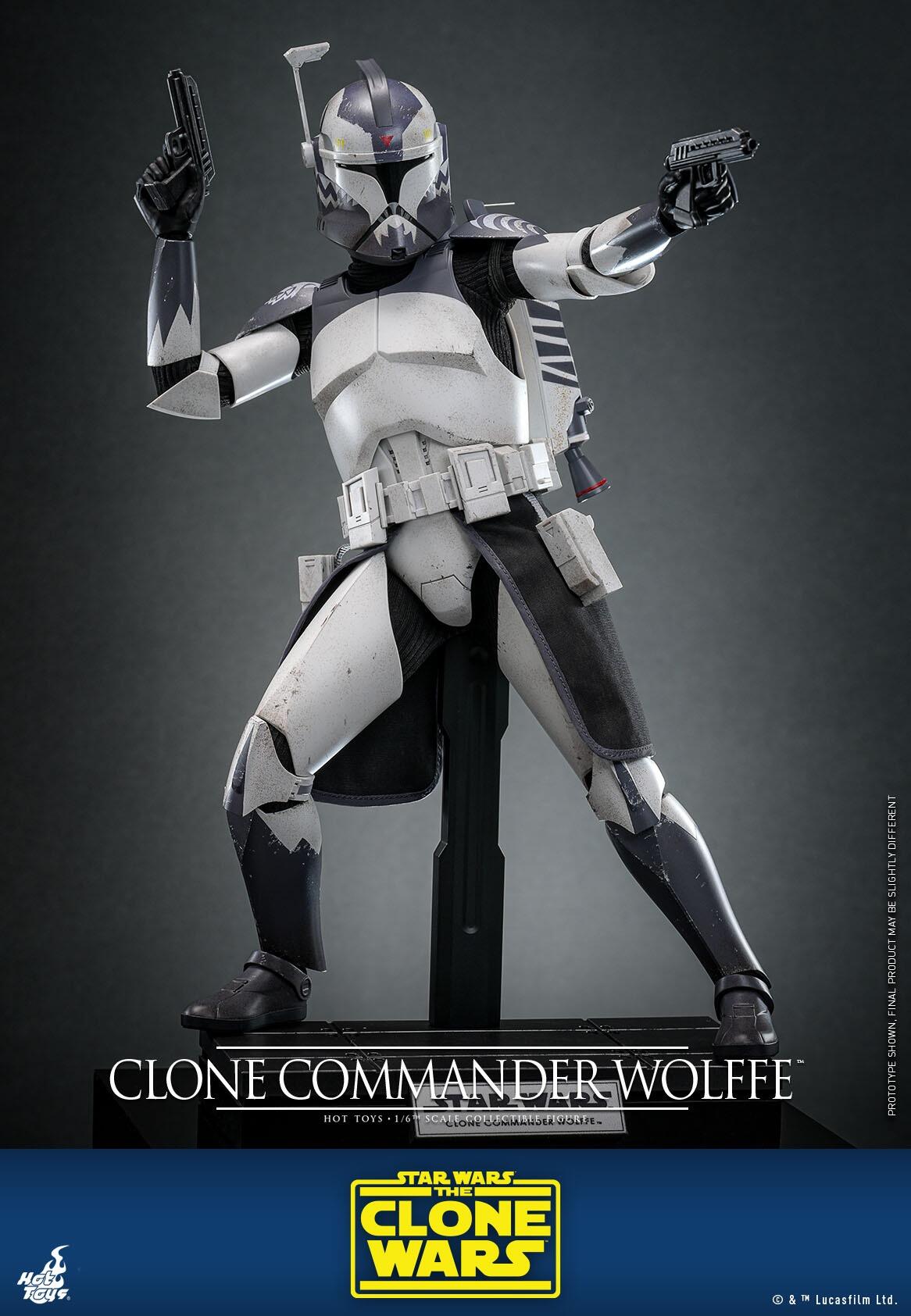 *PRE-ORDER Clone Commander Wolffe - Star Wars: The Clone Wars Hot Toys Collectibles 1/6 Scale ...