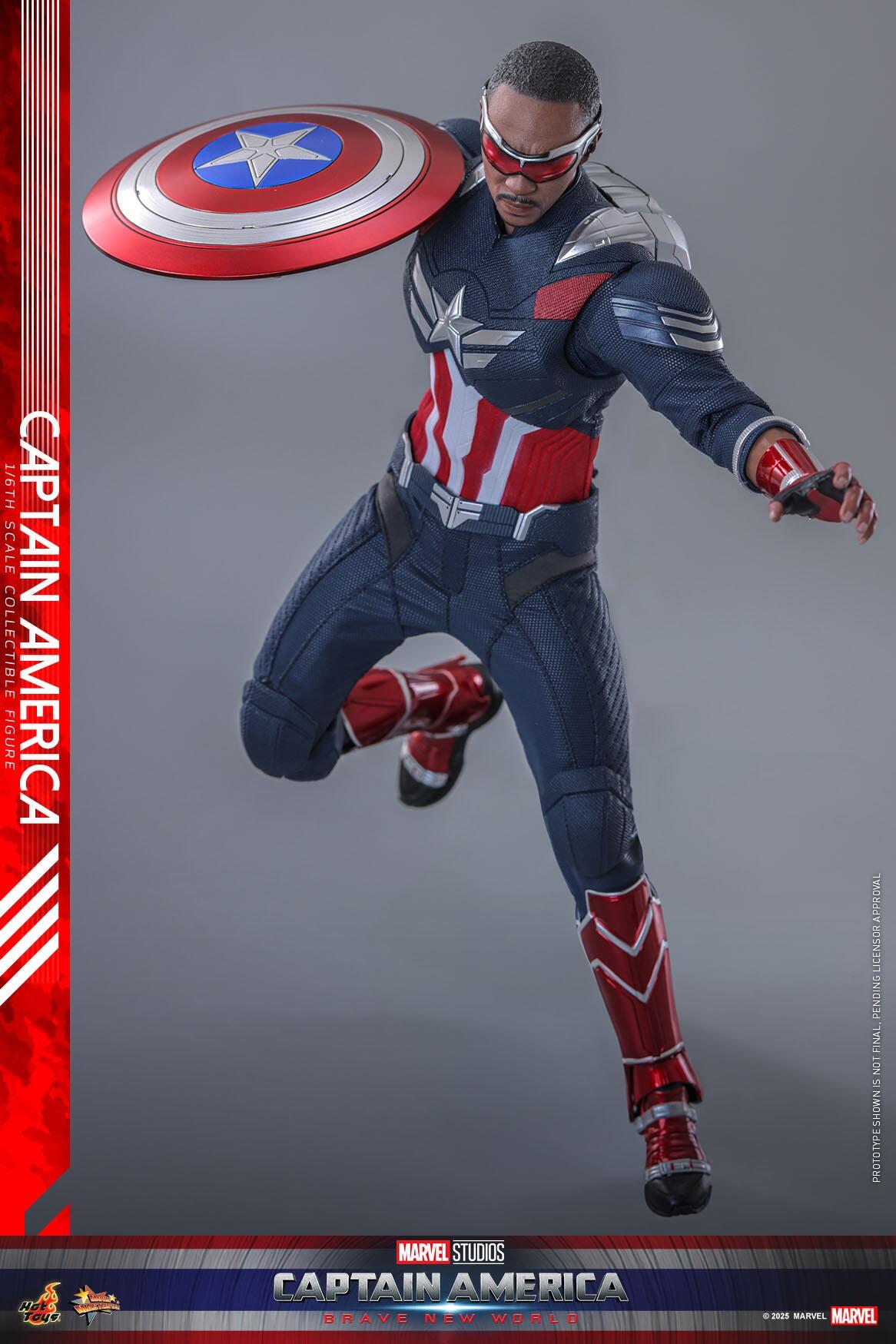 Captain America - Marvel Captain America: Brave New World Hot Toys ...