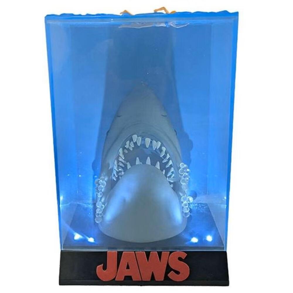 *PRE-ORDER Jaws "Light Up" 3D Movie Poster Diorama