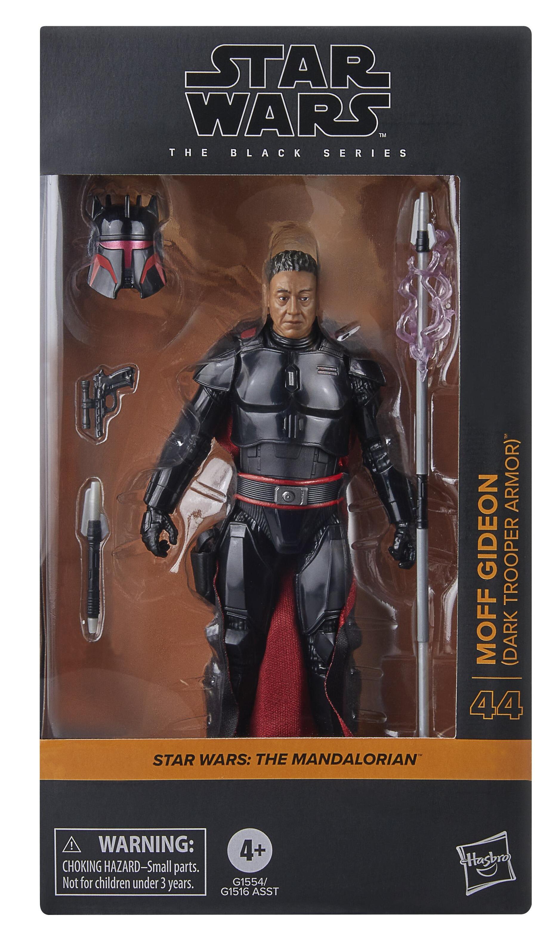 Star Wars Black Series 6 Inch Action Figure Wave 46 - Moff Gideon (Dark Trooper Armor)