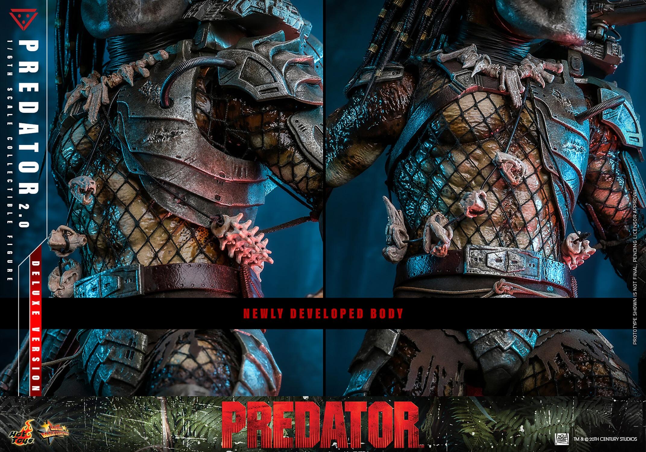 *PRE-ORDER Predator 2.0 Deluxe - Predator Hot Toys Collectibles 1/6 ...