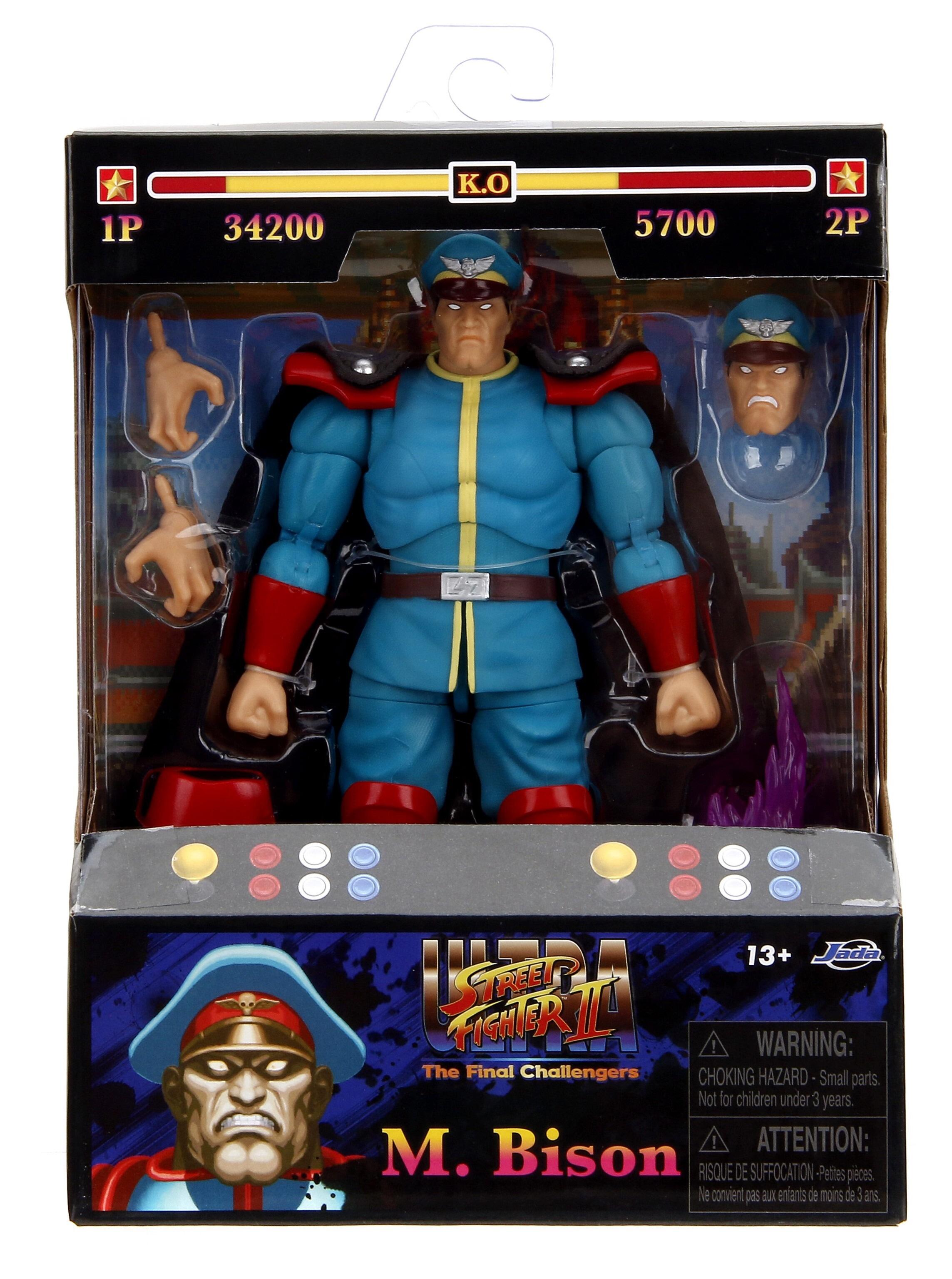 Ultra Street Fighter II Exclusive 6 Inch Action Figure - M. Bison ...