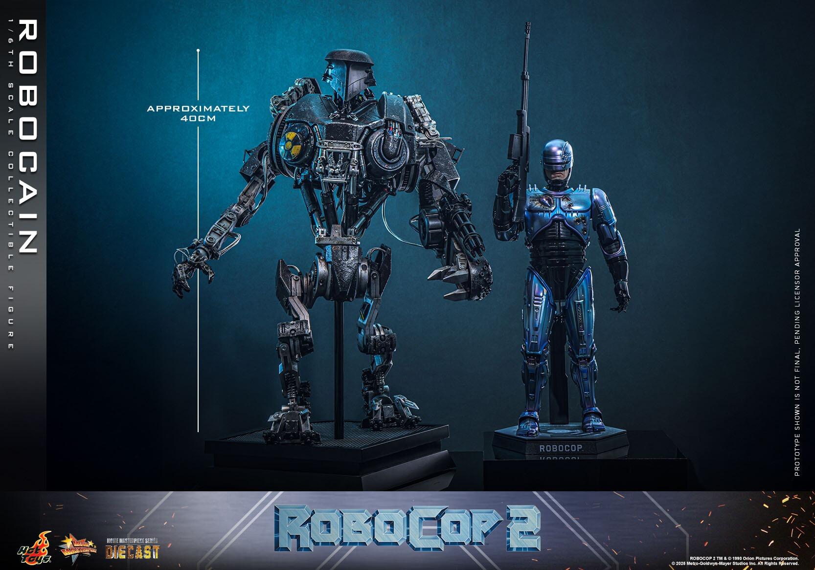 *PRE-ORDER Robocain - Robocop 2 Hot Toys Collectibles 1/6 Scale Action ...