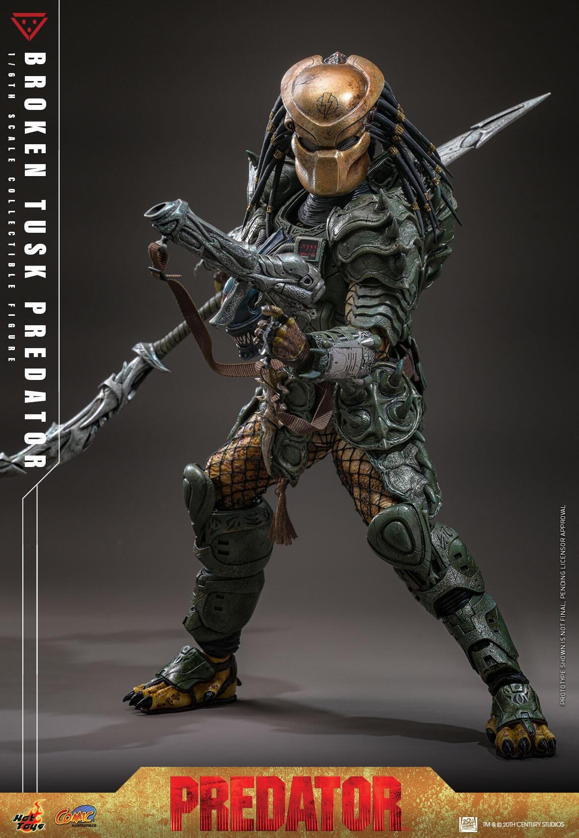 *PRE-ORDER Broken Tusk Predator - Aliens V Predator Hot Toys ...