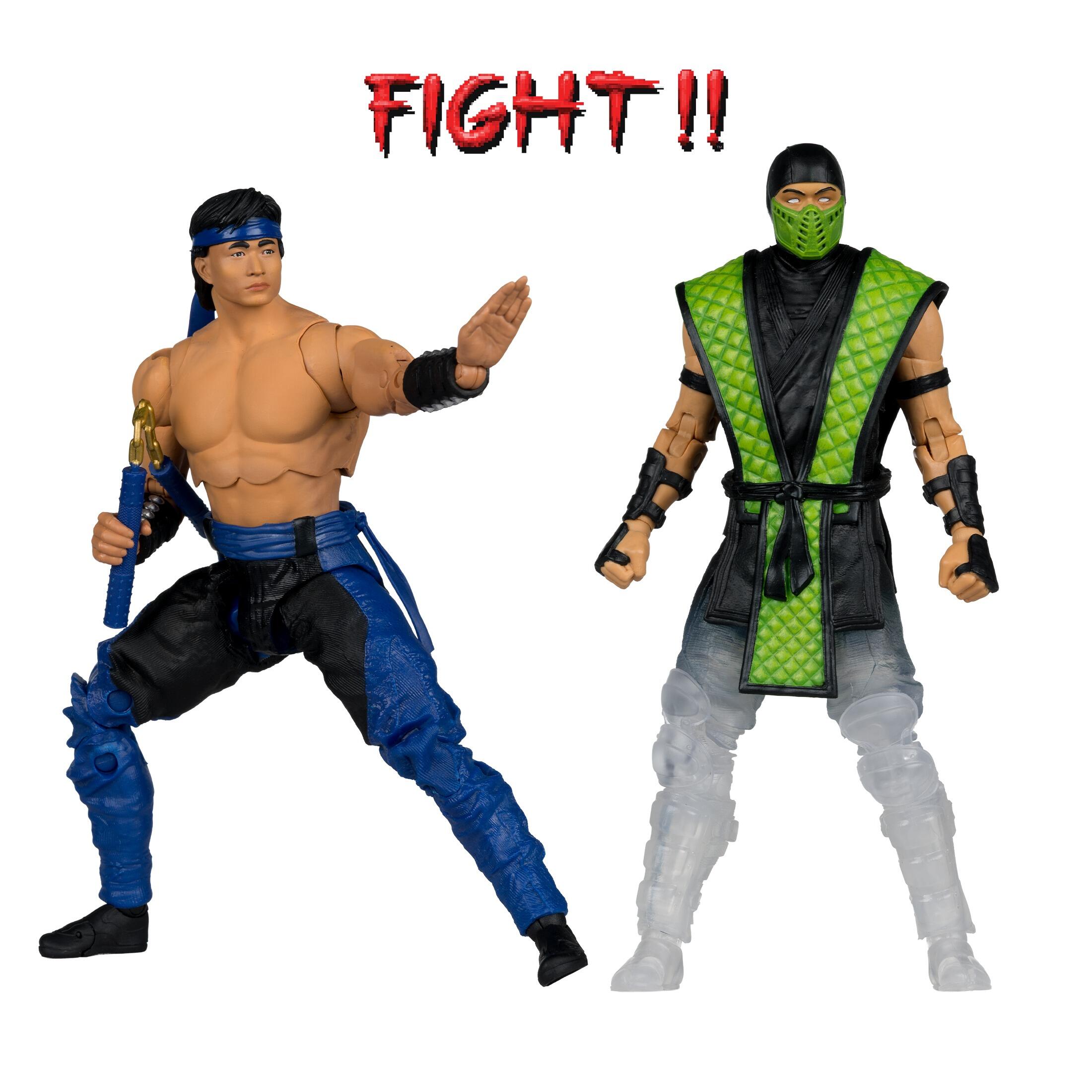 Mortal Kombat Klassics 7 Inch Action Figure Wave 2 Twin Pack - Liu Kang ...