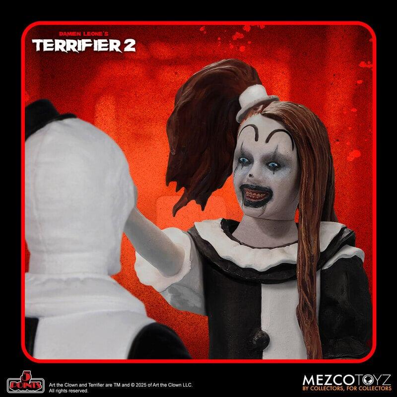 *PRE-ORDER Terrifier 2 Mezco 5 Points Action Figure - Set of 2