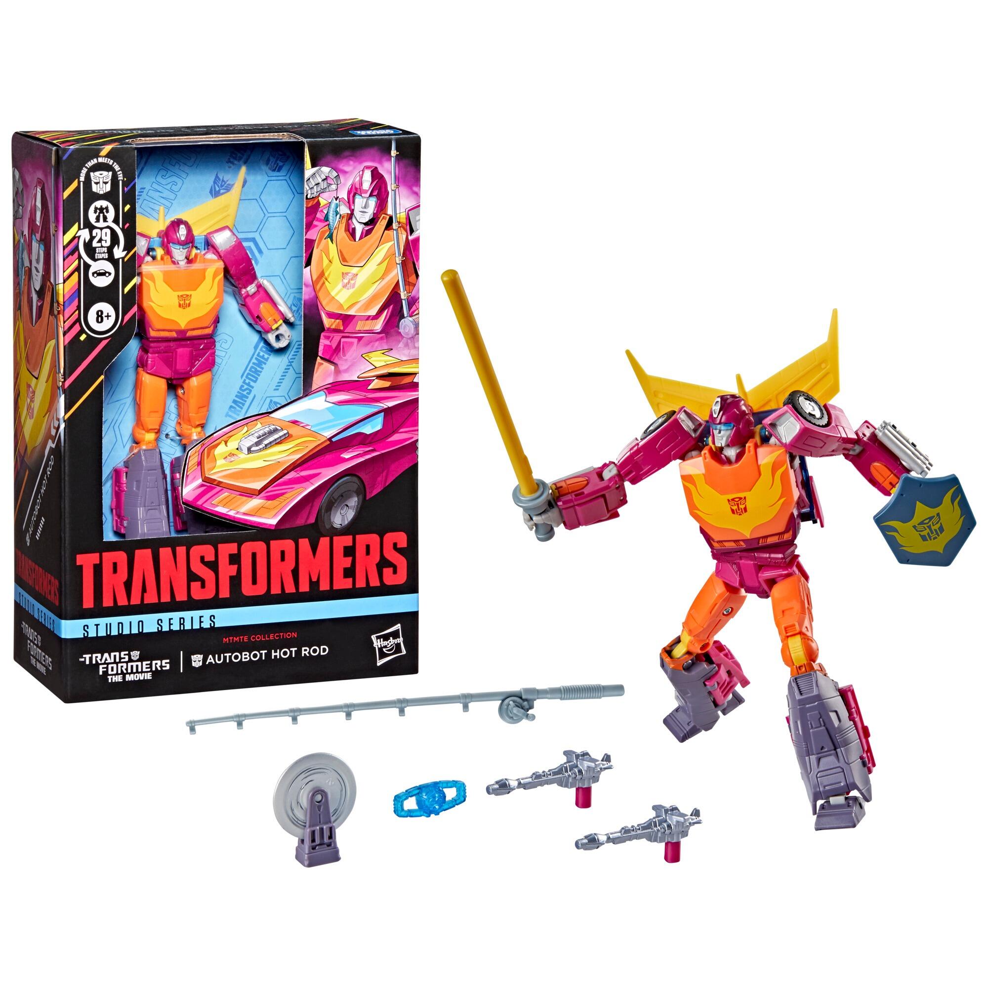 *PRE-ORDER Transformers Studio Series Voyager Class Action Figure - Hot Rod
