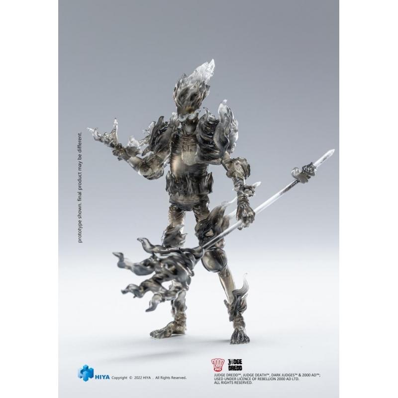 HIYA Toys Judge Dredd 1:18 scale Action Figures - Black & White Judge Fire