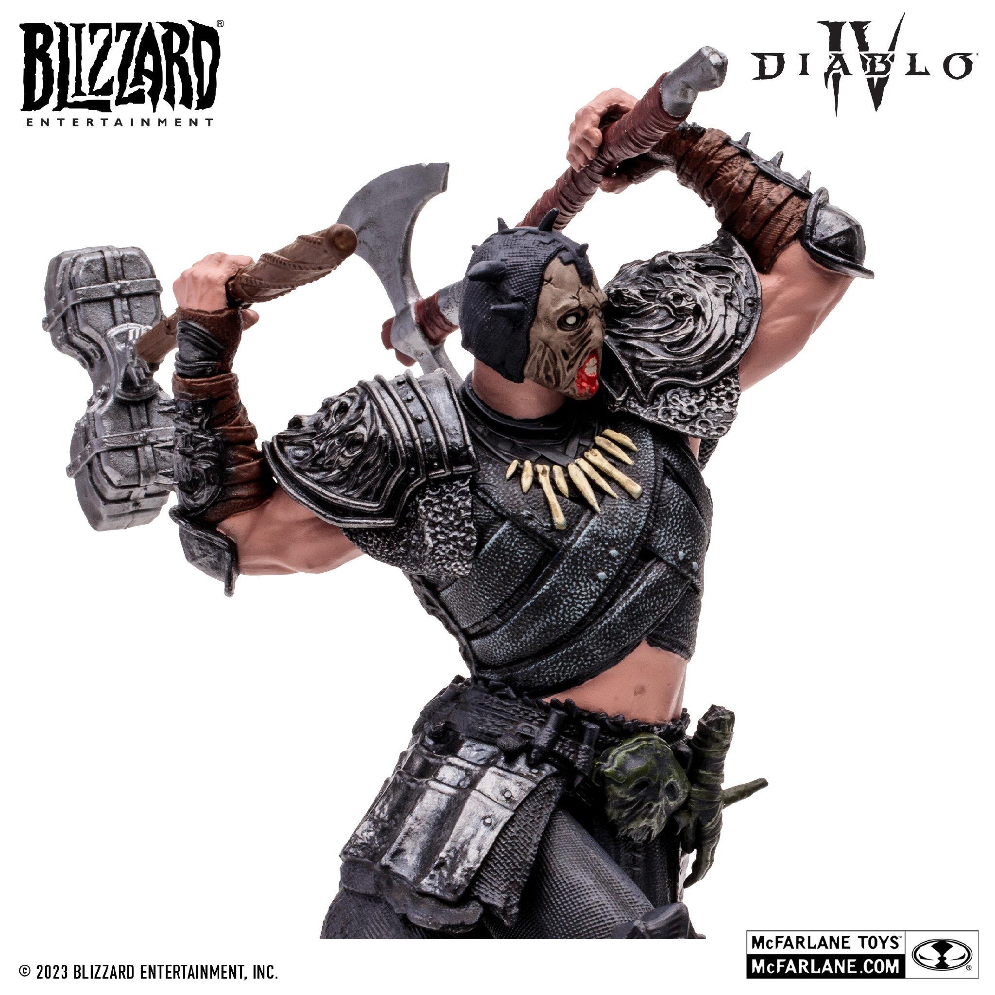 Diablo IV 6 Inch Scale Posed Figure Wave 1 - Death Blow Barbarian