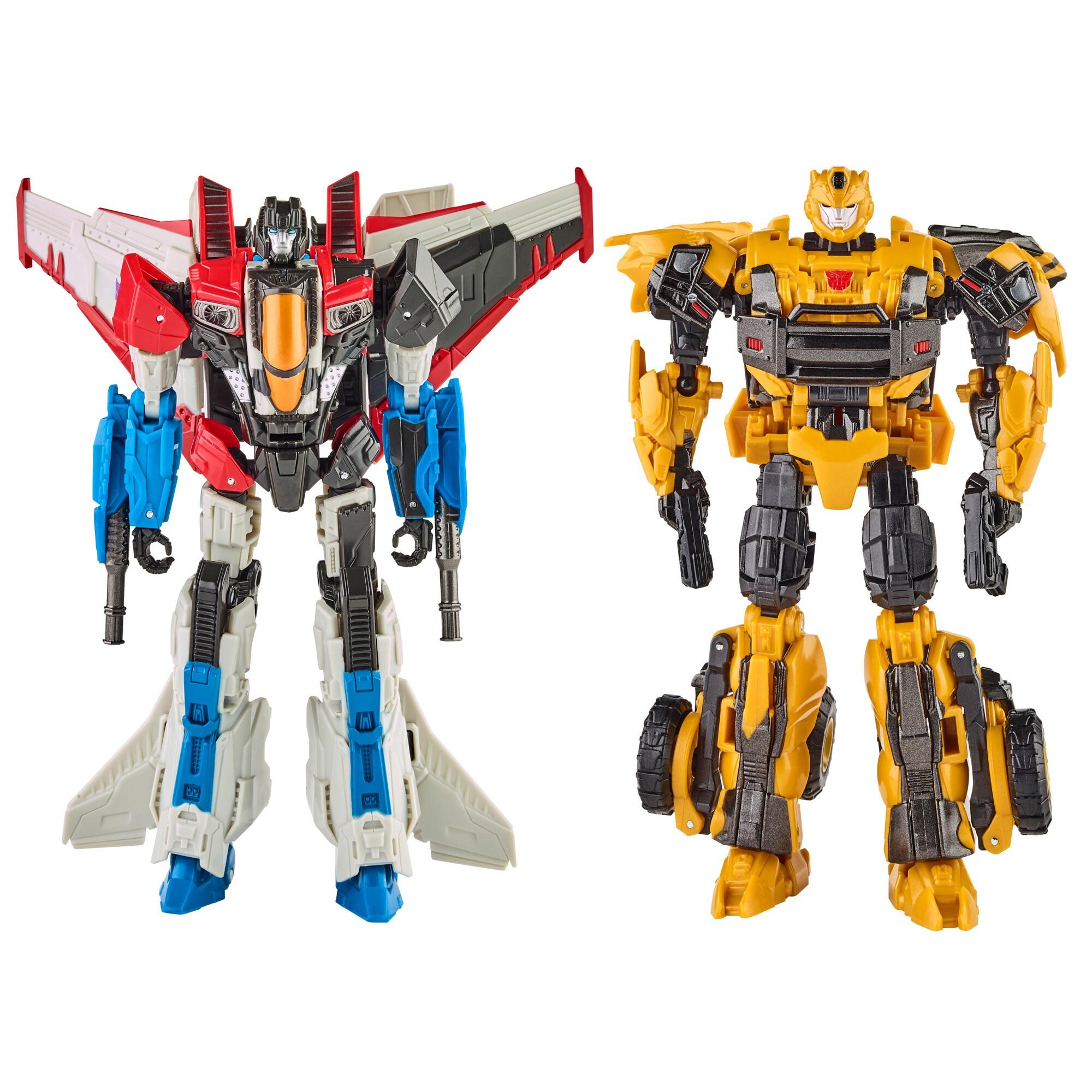Transformers Reactive Action Figure 2-Pack - Starscream and Bumblebee