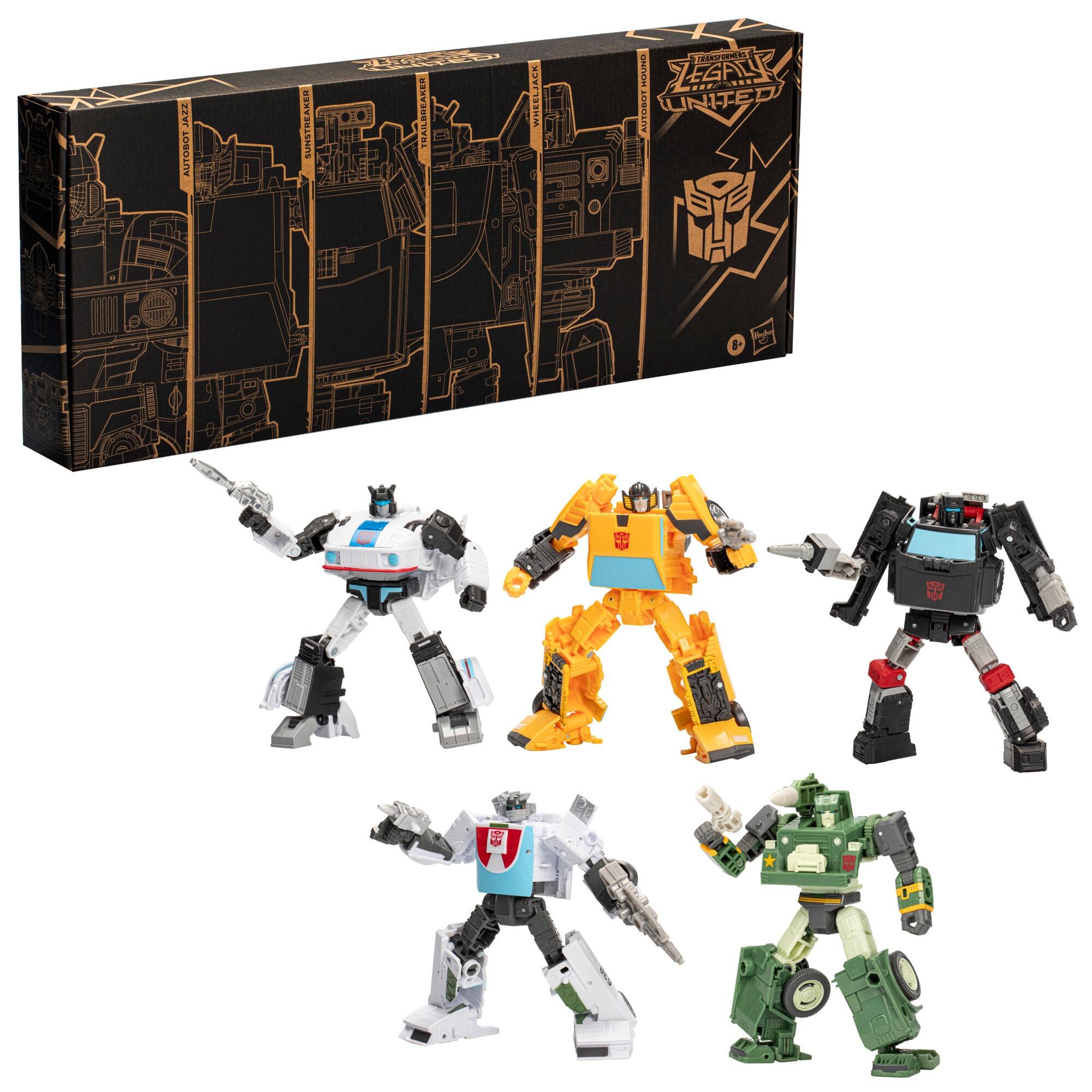 Transformers Legacy United Deluxe Class Action Figure - Autobots Stand ...