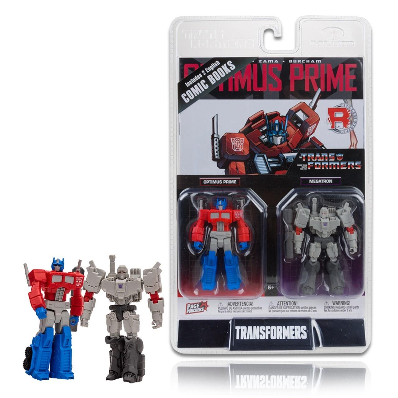 Transformers Page Punchers 3 Inch Action Figure 2-Pack With Comic ...