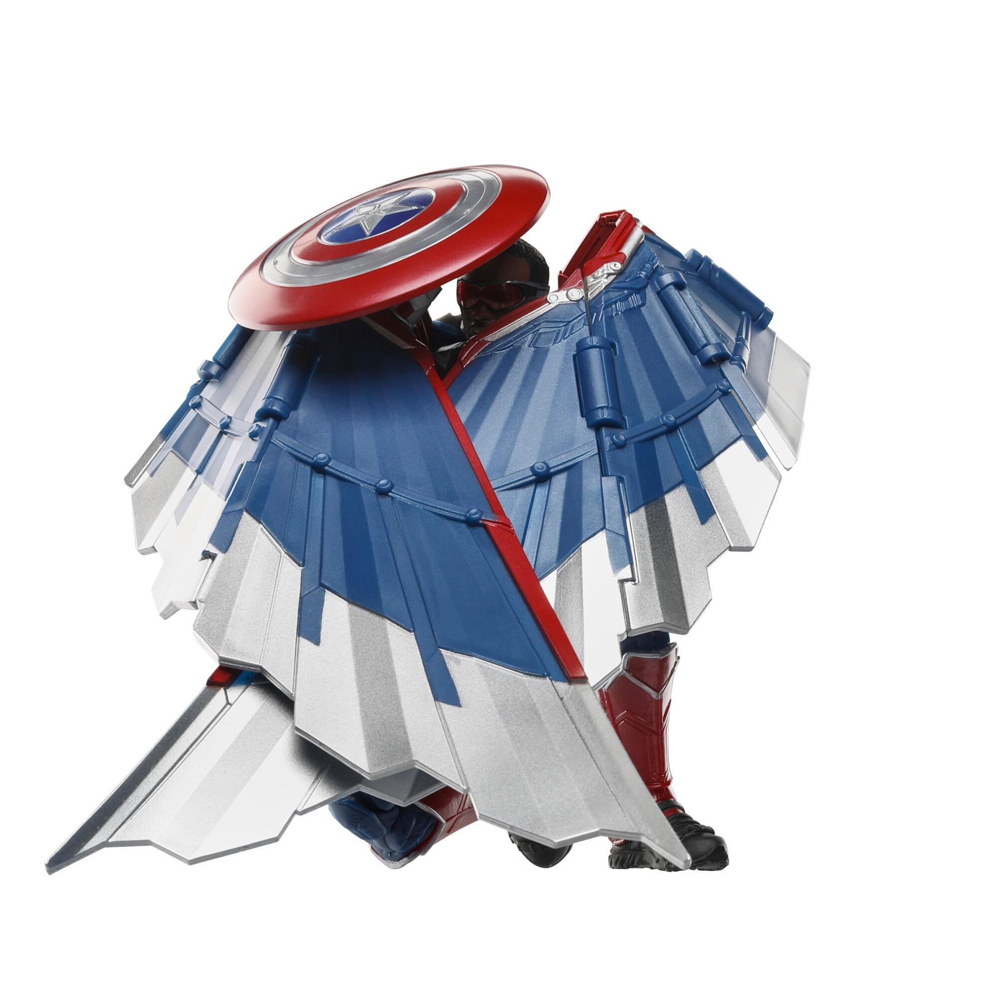 Marvel Legends Captain America: Brave New World Deluxe Action Figure ...