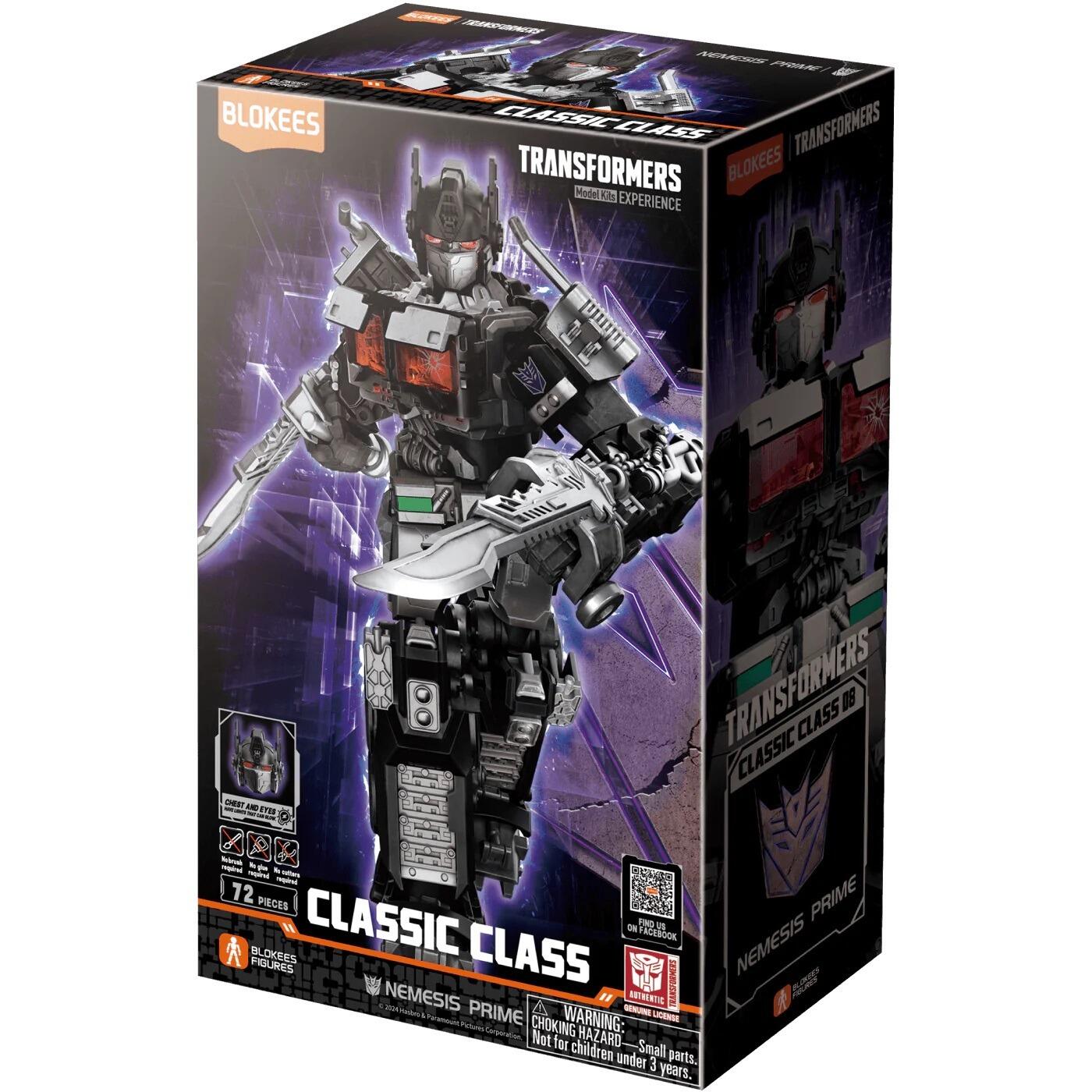 Transformers Classic Blokees 5 Inch Action Figure Class 08 - Nemesis Prime