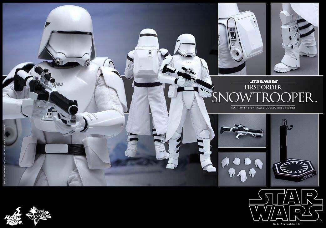 First Order Snowtrooper - Star Wars: The Force Awakens Hot Toys ...