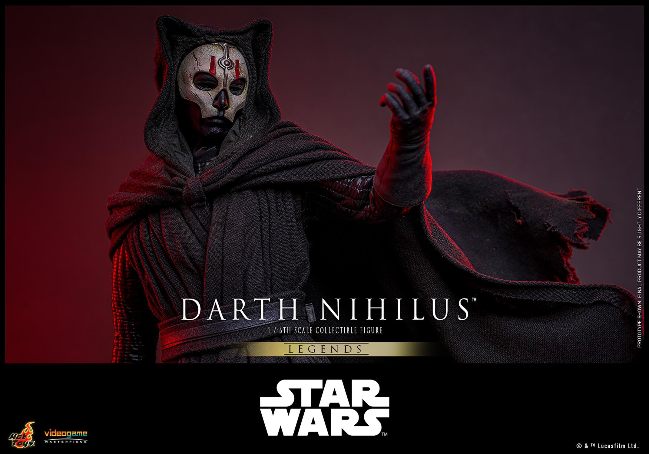 *PRE-ORDER Darth Nihilus - Star Wars Legends Hot Toys Collectibles 1/6 ...
