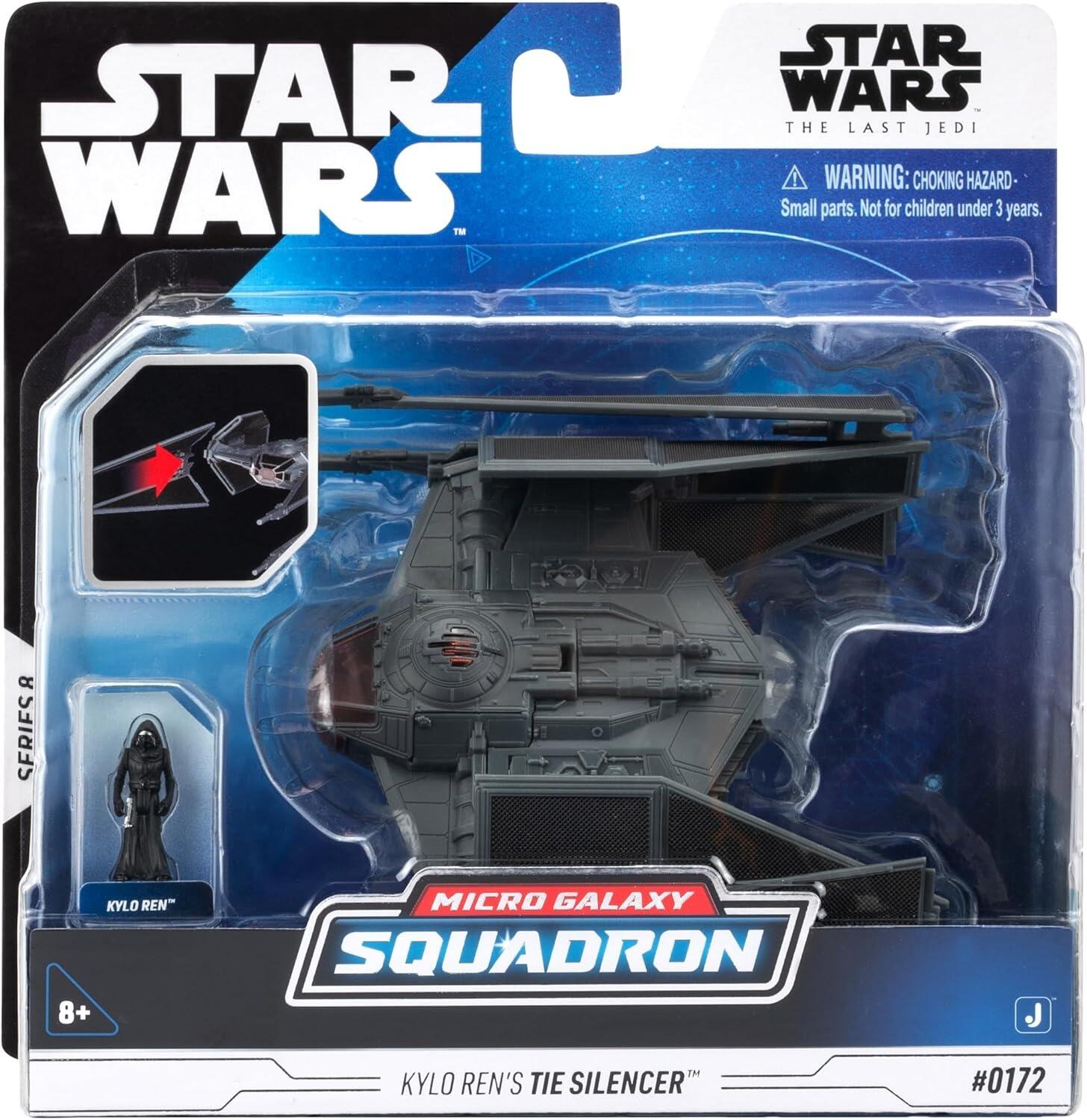 Star Wars Micro Galaxy Squadron 5 Inch Vehicle Series 8 - Tie Silencer ...