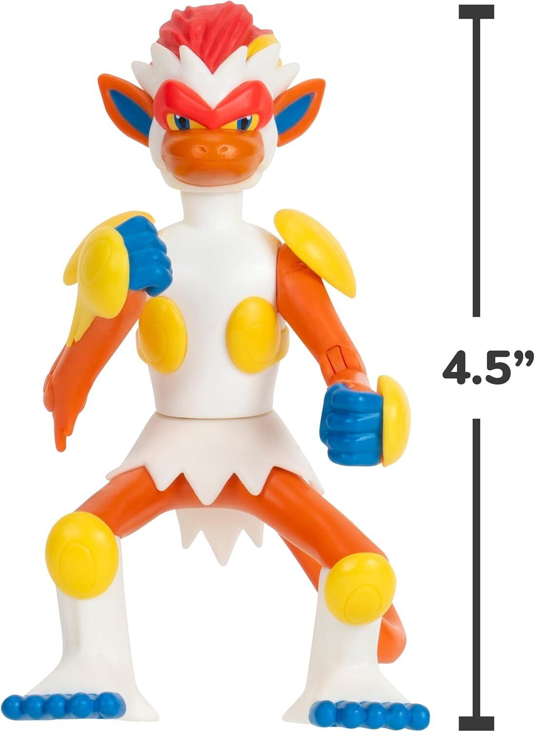 Pokémon Battle Ready Figure Multipack - Pancham, Infernape & Lucario