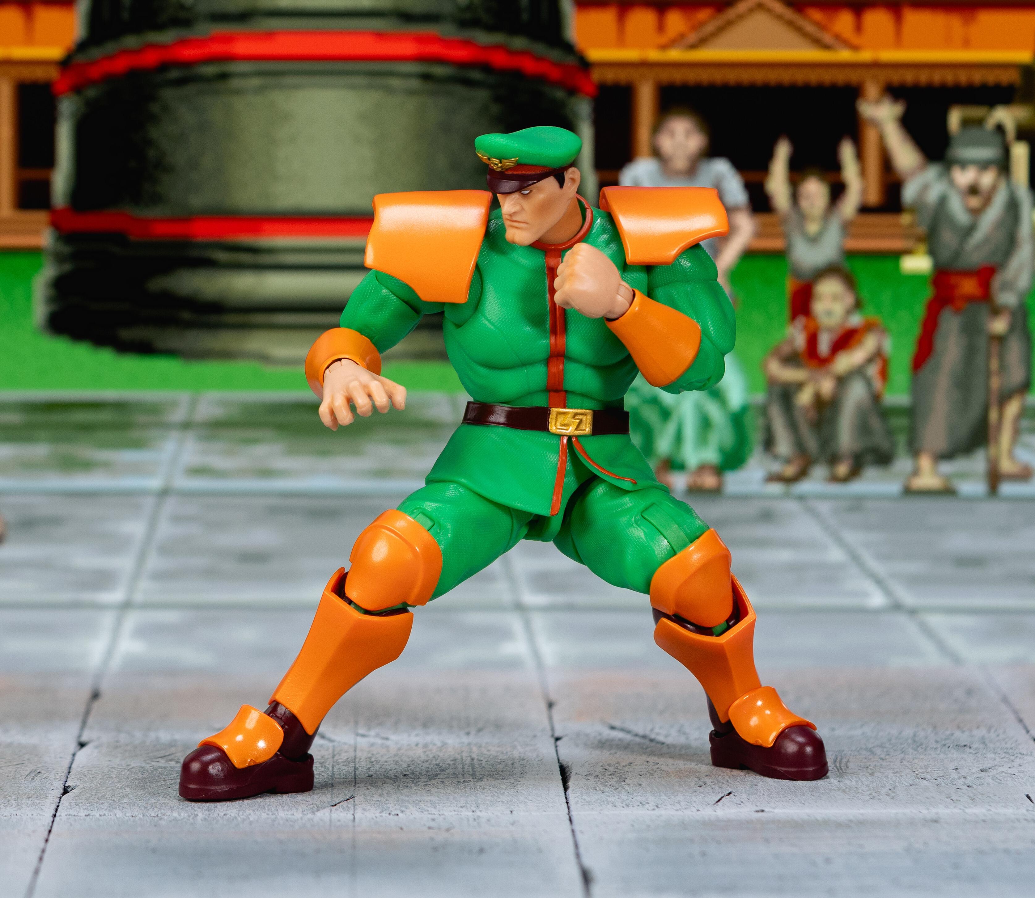 Ultra Street Fighter II SDCC 2025 Exclusive 6 Inch Action Figure - M Bison (Green Player 2)