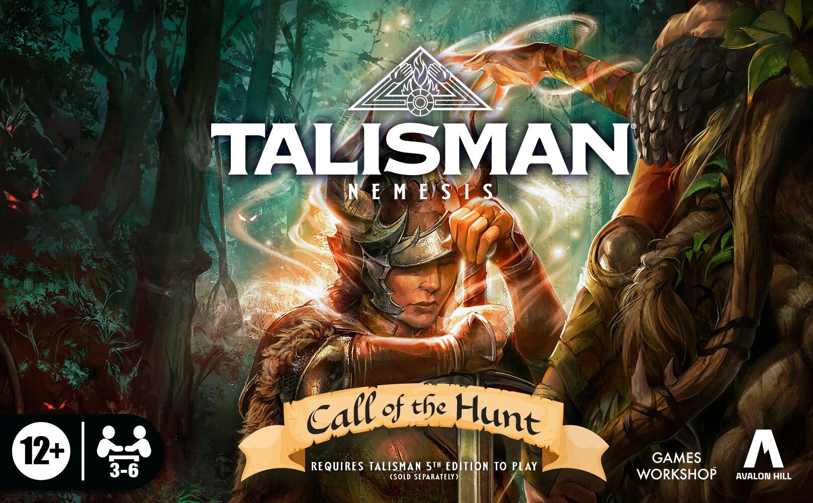 Talisman Nemesis Fantasy Board Game Expansion Pack - Call Of The Hunt