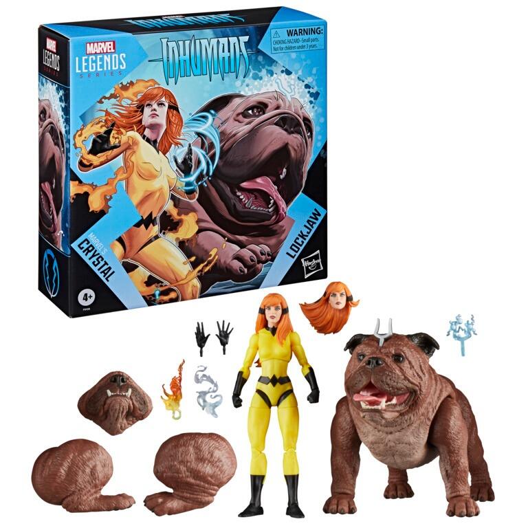 Marvel Legends Inhumans 6 Inch Exclusive Action Figures 2 Pack ...