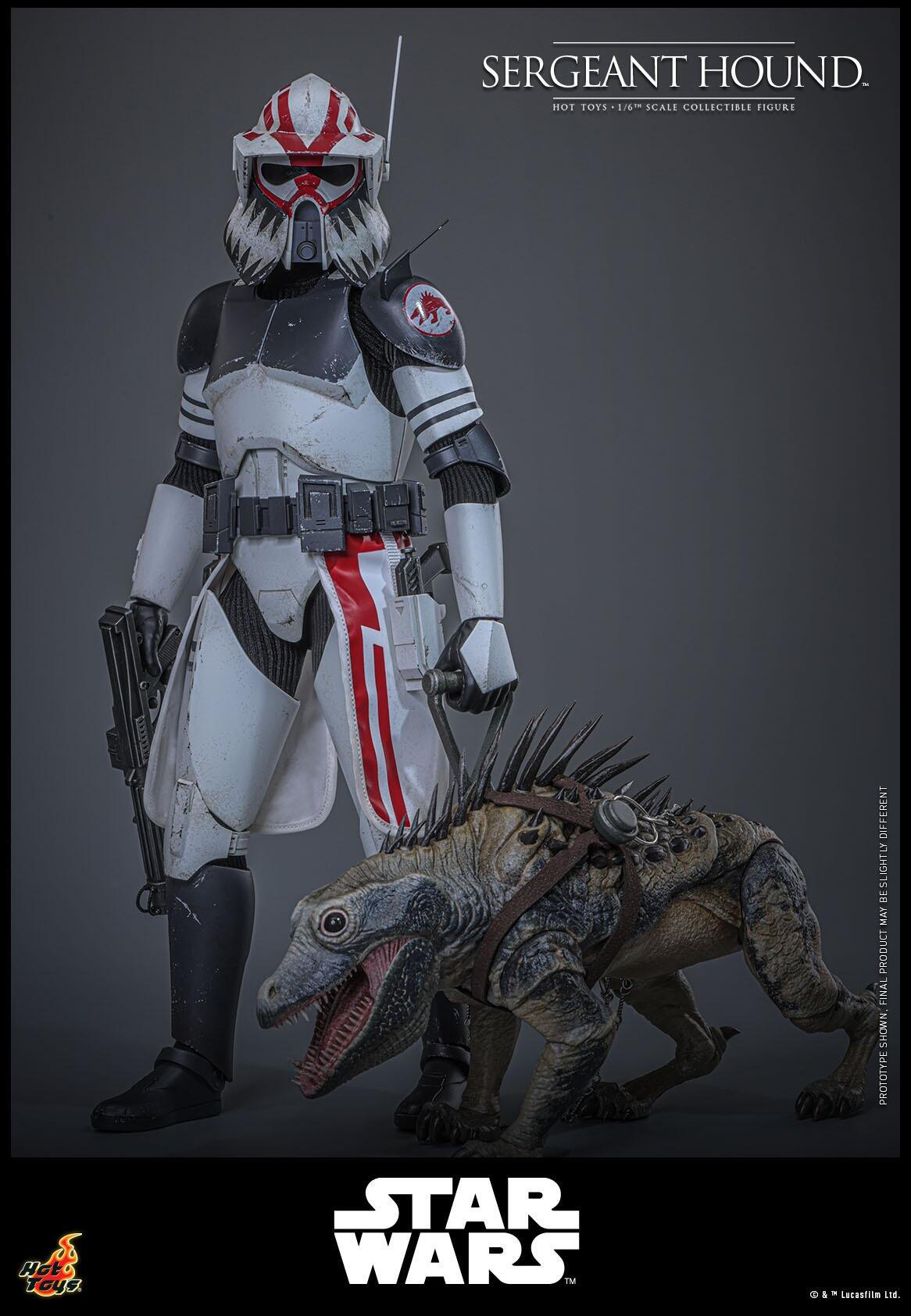 *PRE-ORDER Sergeant Hound - Star Wars: The Clone Wars Hot Toys ...