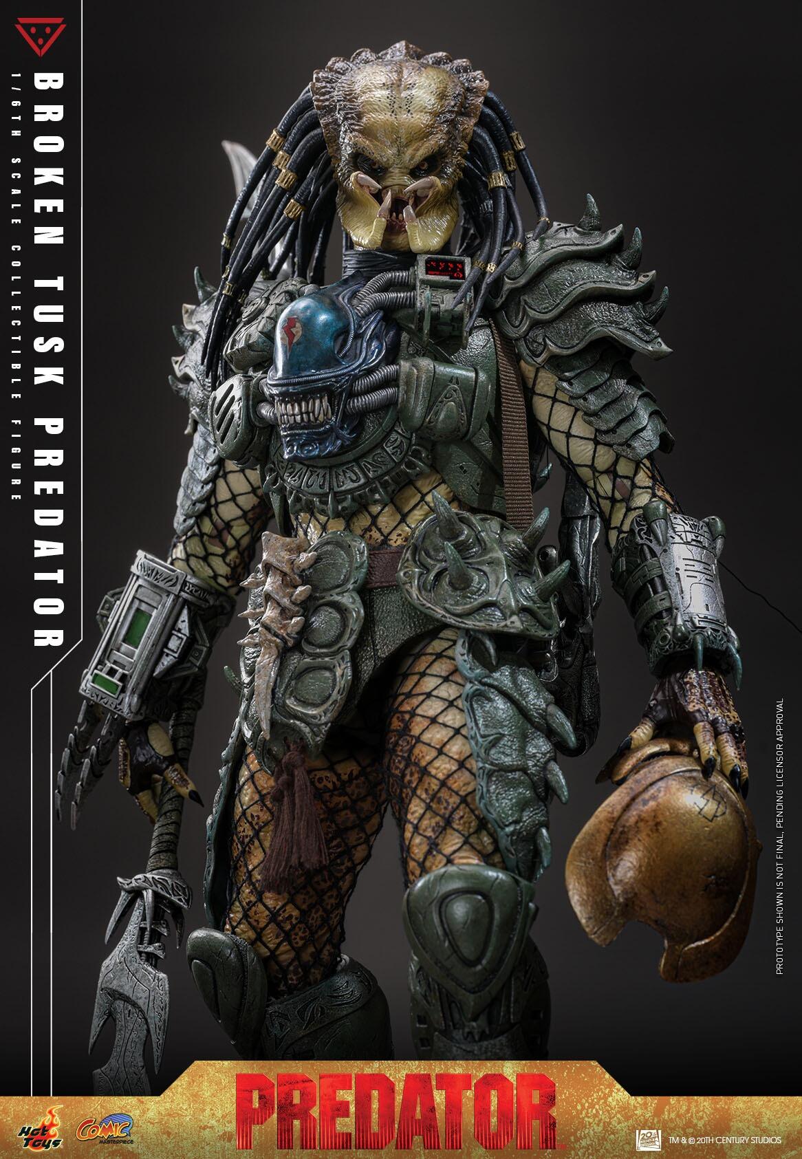 *PRE-ORDER Broken Tusk Predator - Aliens V Predator Hot Toys ...