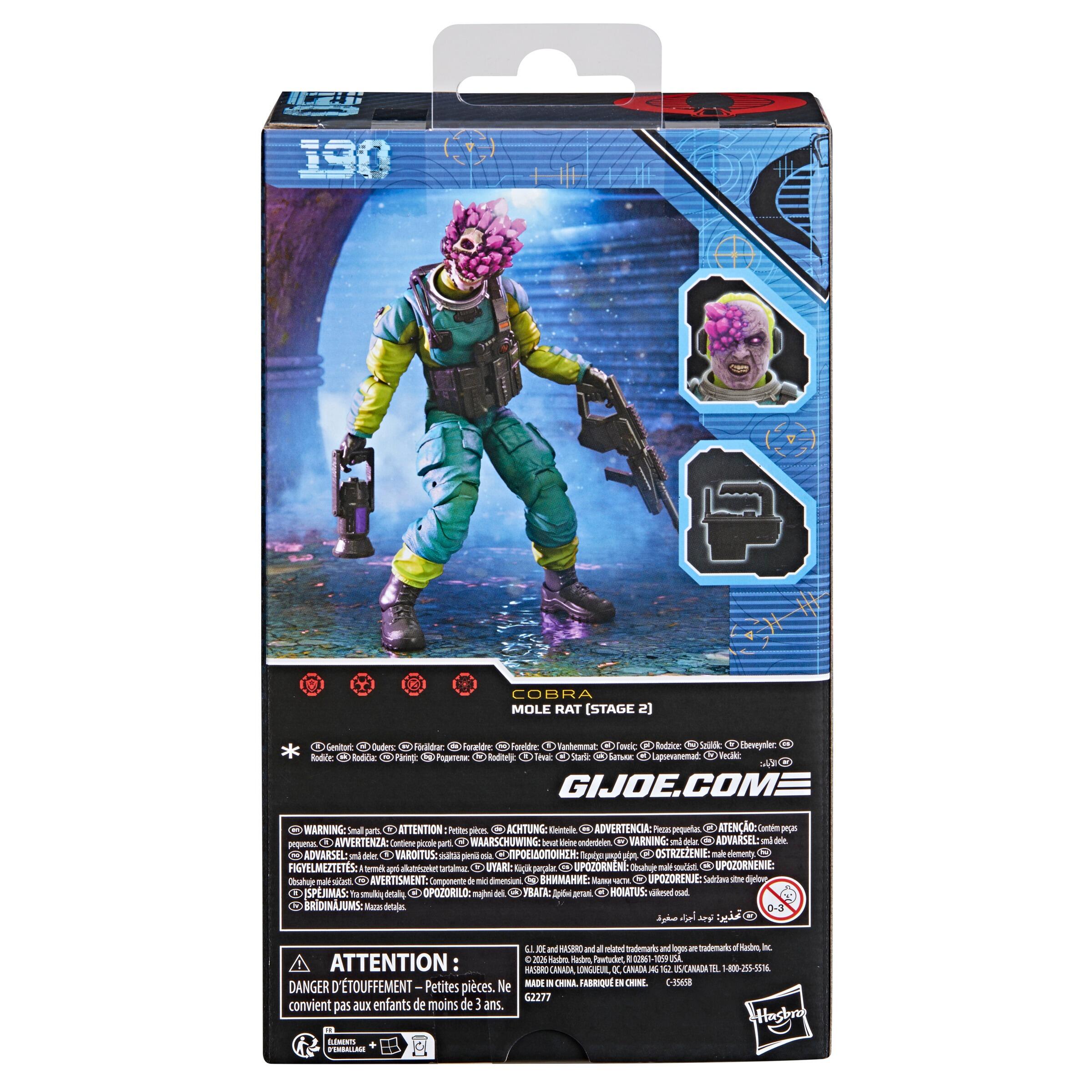 G.I. Joe Classified Series Action Figure - Cobra Mole Rat (Stage 2)