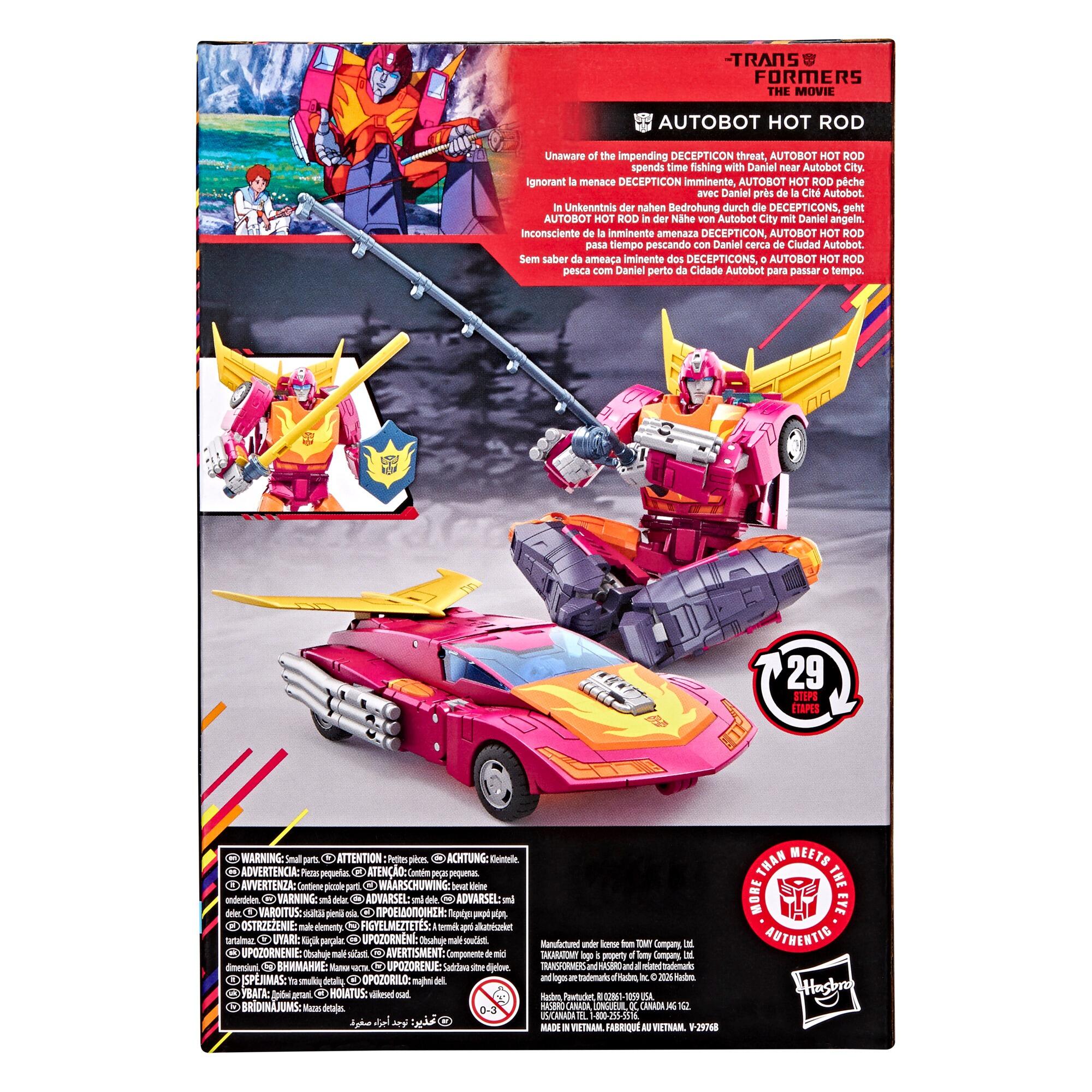 *PRE-ORDER Transformers Studio Series Voyager Class Action Figure - Hot Rod