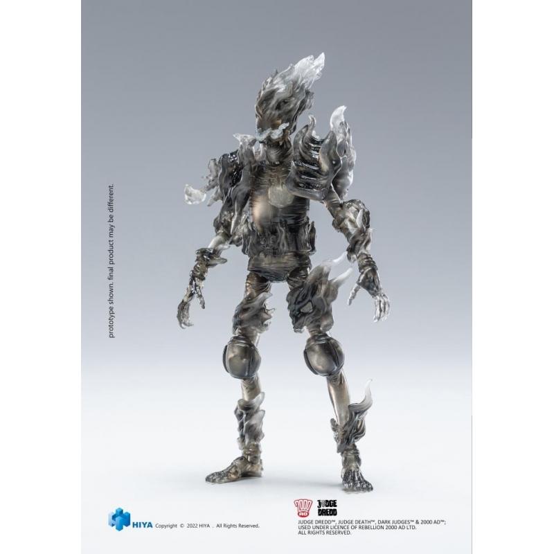 HIYA Toys Judge Dredd 1:18 scale Action Figures - Black & White Judge Fire