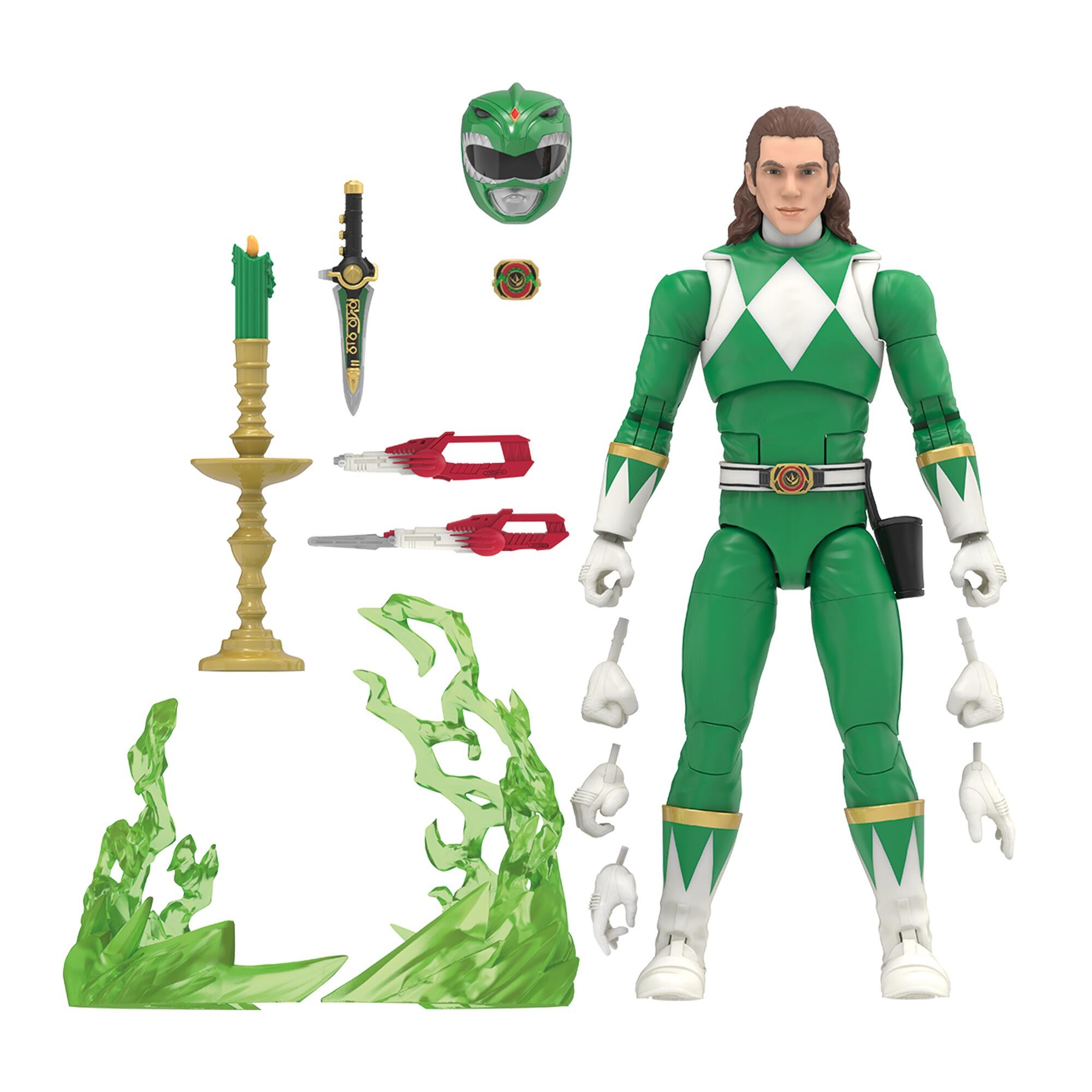 Power Rangers Lightning Collection Action Figure - Mighty Morphin Green ...