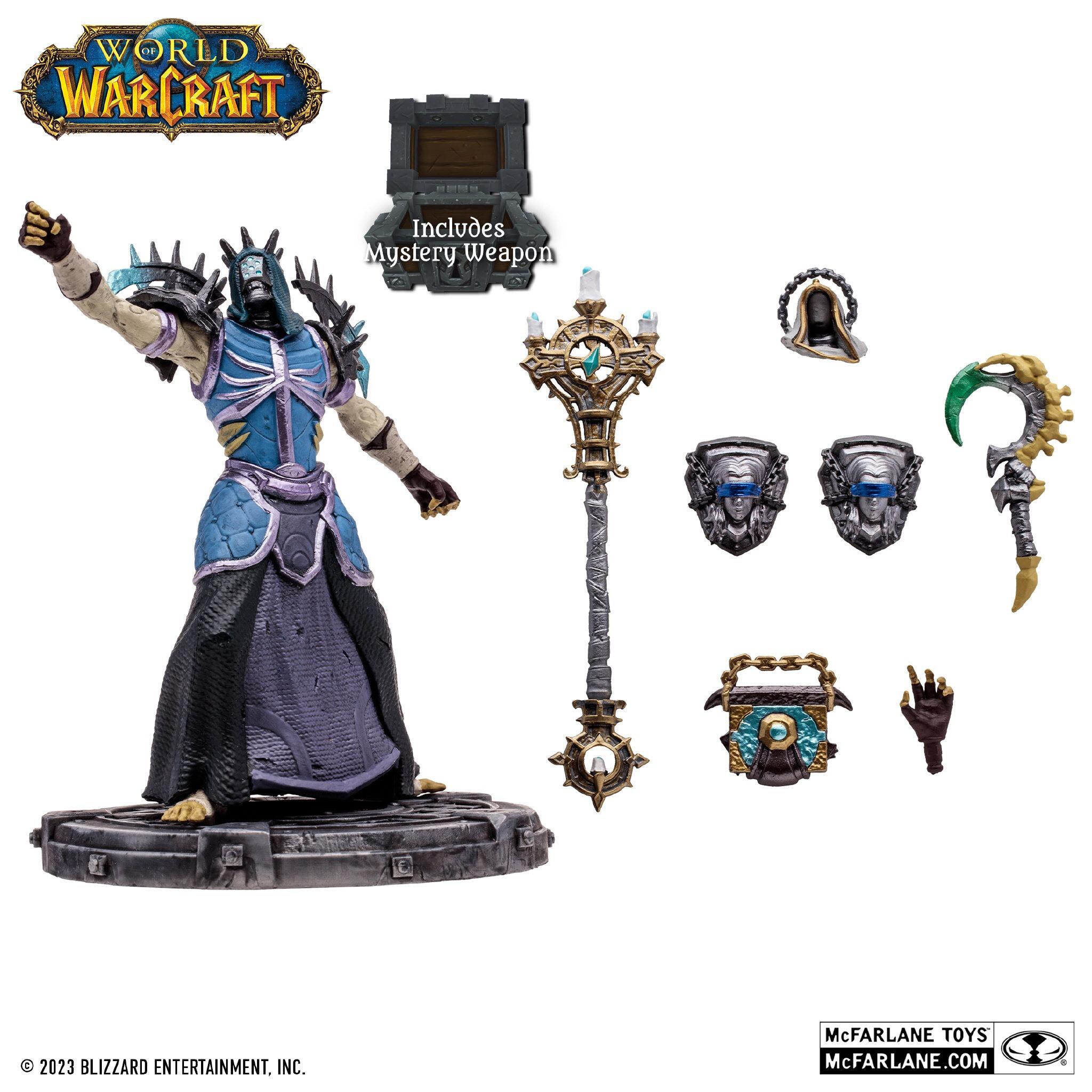 World of Warcraft 6 Inch Posed Figure Wave 1 - Undead Priest/ Warlock ...