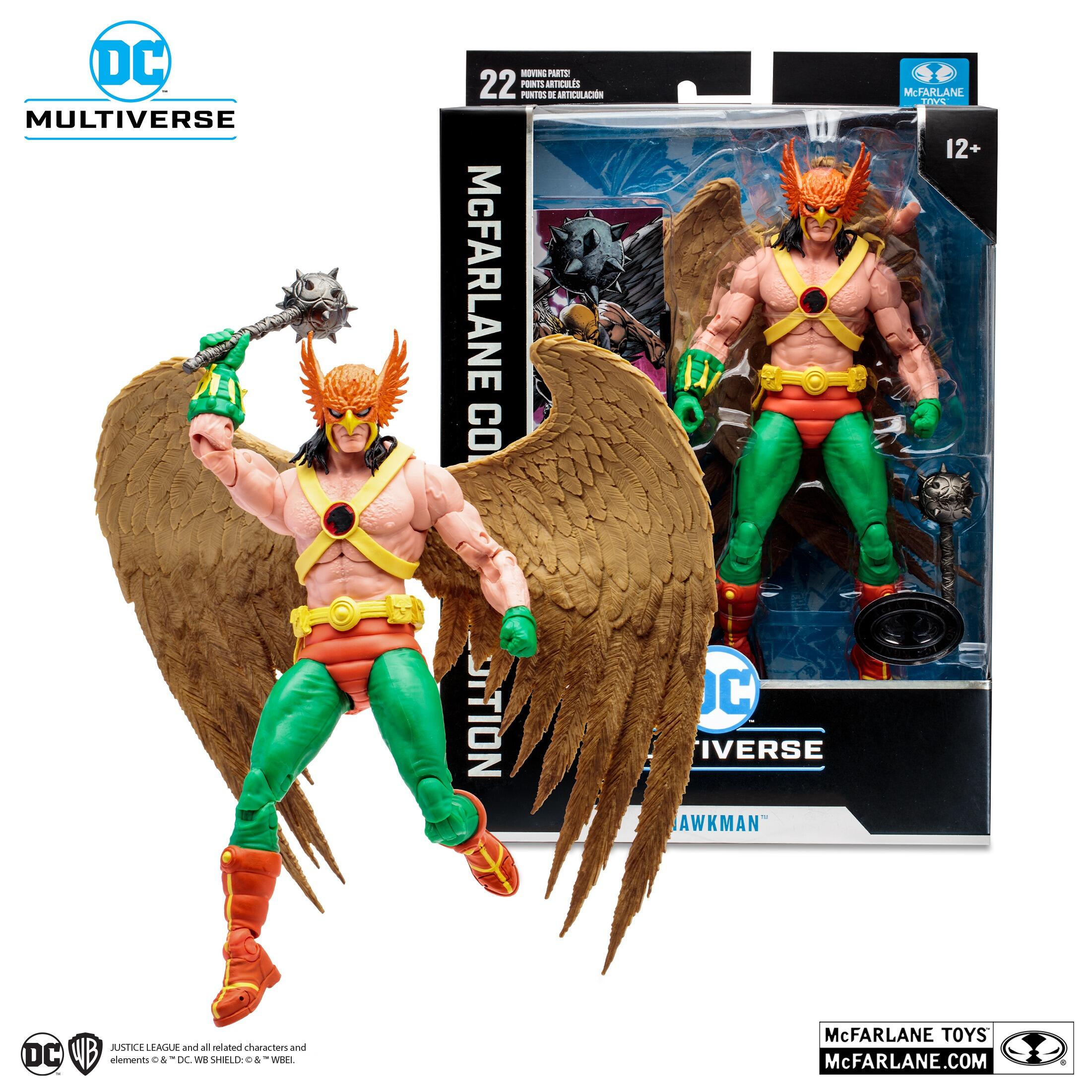DC Multiverse 7 Inch Action Figure Wave 2 - Hawkman Zero Hour (Platinum ...