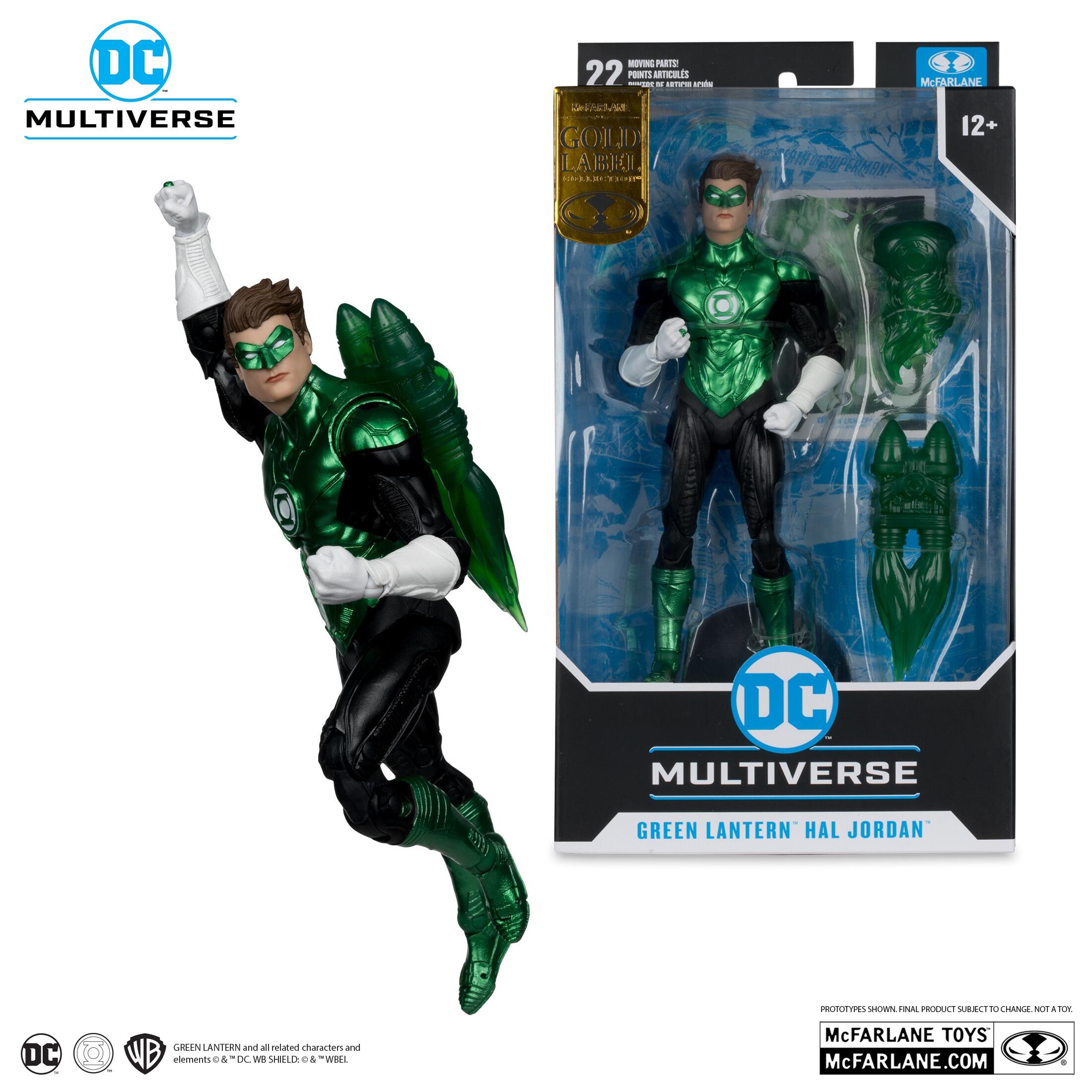 DC Multiverse 7 Inch Action Figure - Green Lantern Hal Jordan (Gold Label)