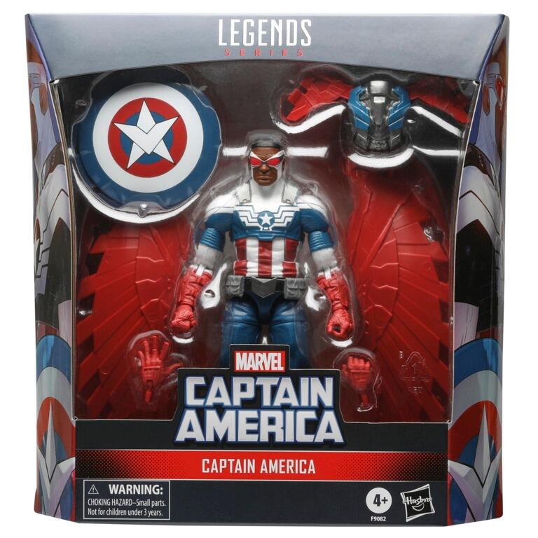 Marvel Legends Captain America Deluxe Action Figure - Captain America