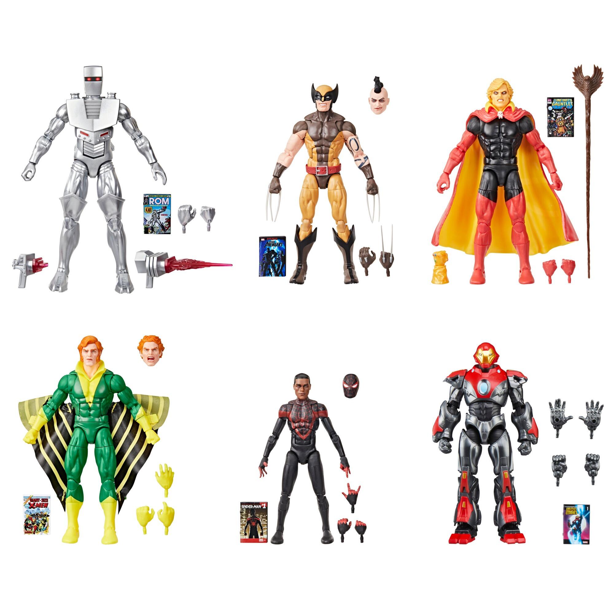 Marvel Legends Comic Retro 6 Inch Scale Action Figure - Set of 6