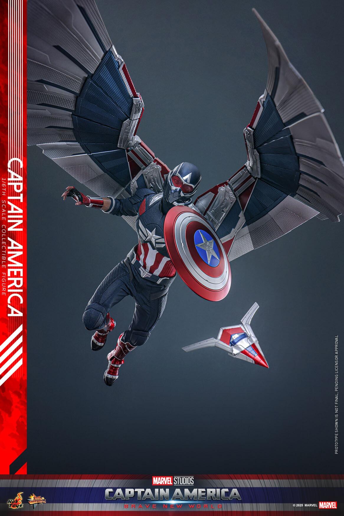 Captain America - Marvel Captain America: Brave New World Hot Toys ...