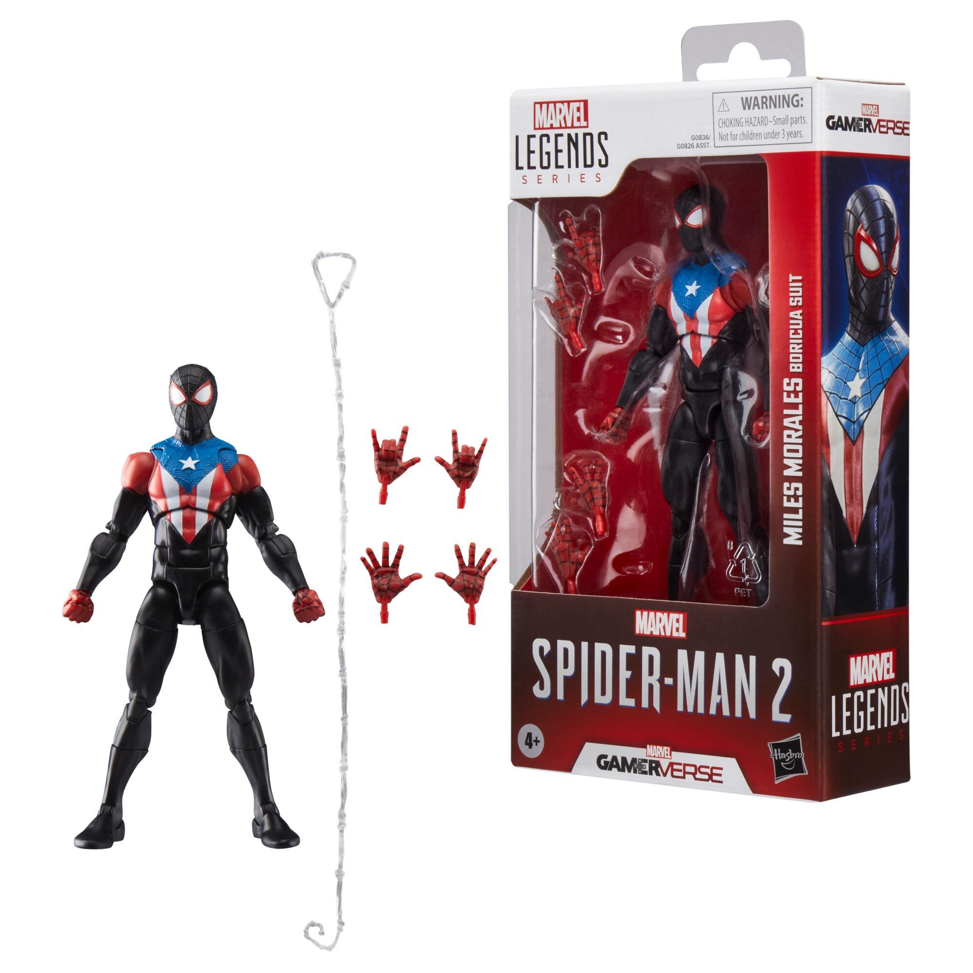 Marvel Legends Spider-Man Gamerverse 6 Inch Action Figures Wave 3 ...
