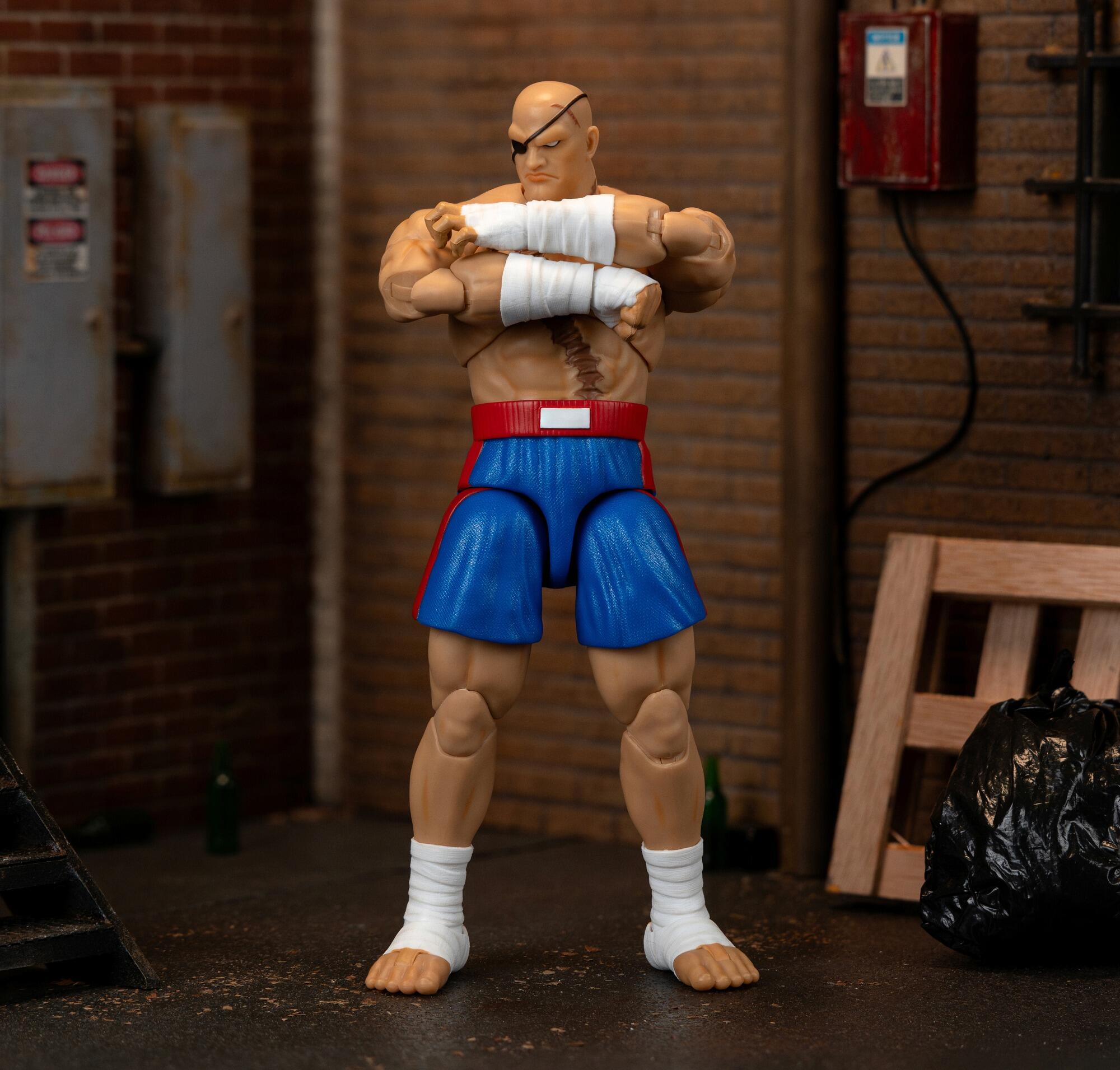 Ultra Street Fighter II 6 Inch Action Figure Wave 4 - Sagat